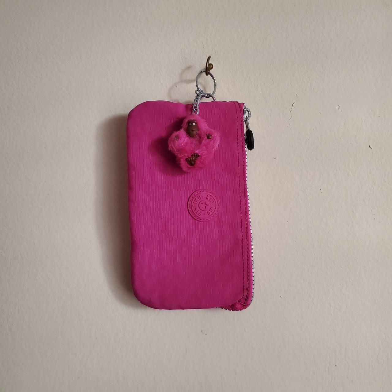 Kipling wallet -raspberry shade -comes with... - Depop
