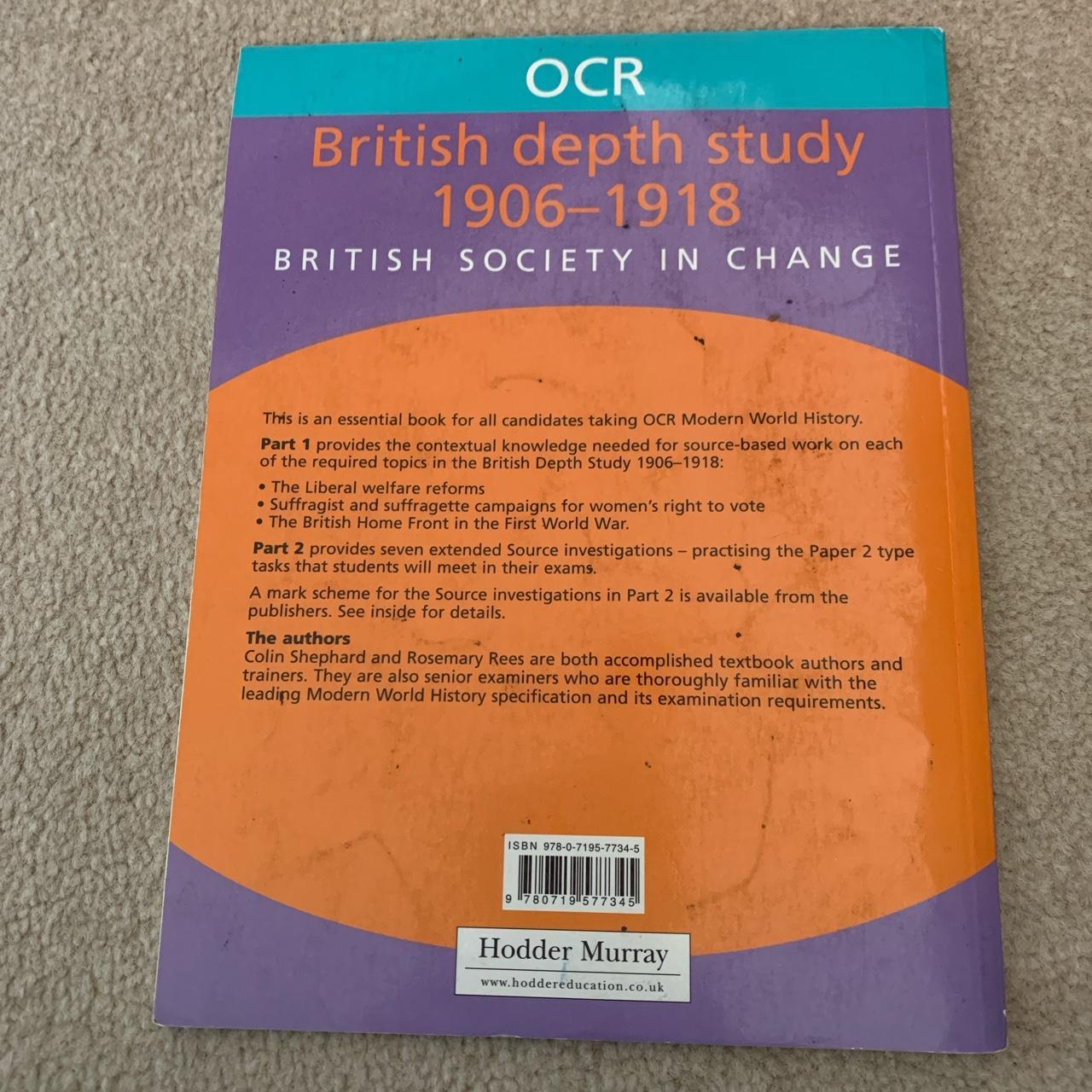 GCSE History Revision Guide For OCR Exam Depop