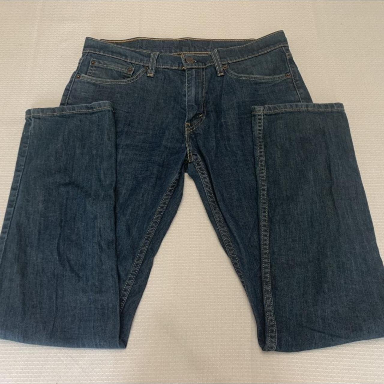 Blue Denim Levi’s Note: has the faint smell of... - Depop
