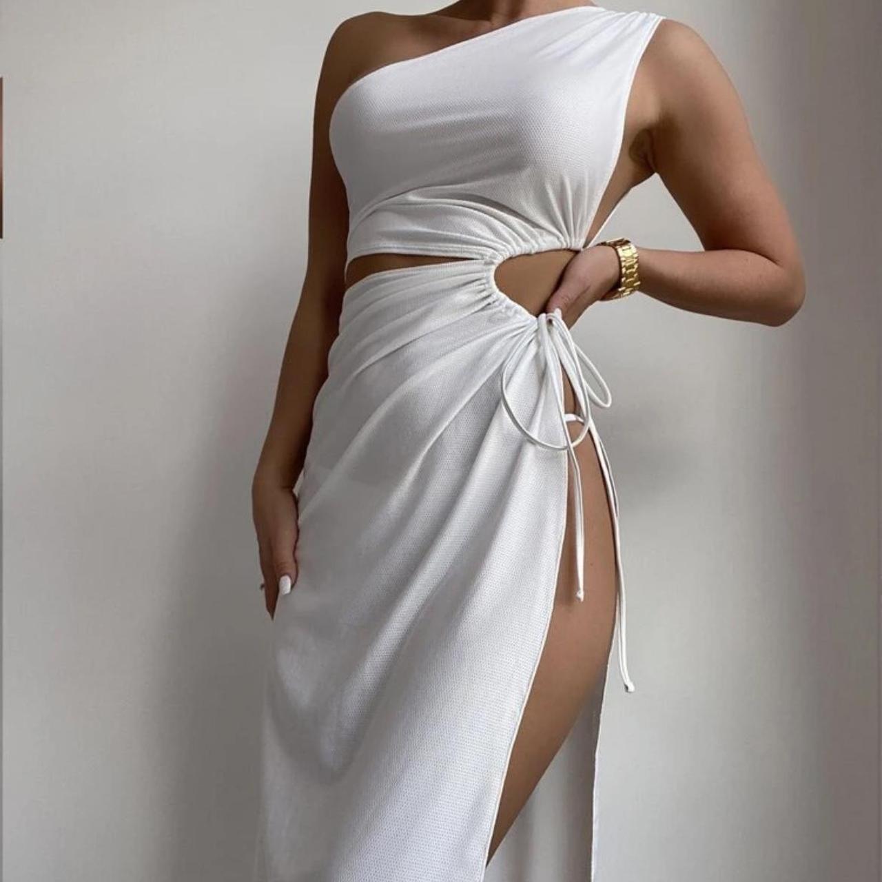 Bundle 3 White Cover Ups For Holidays Two Depop