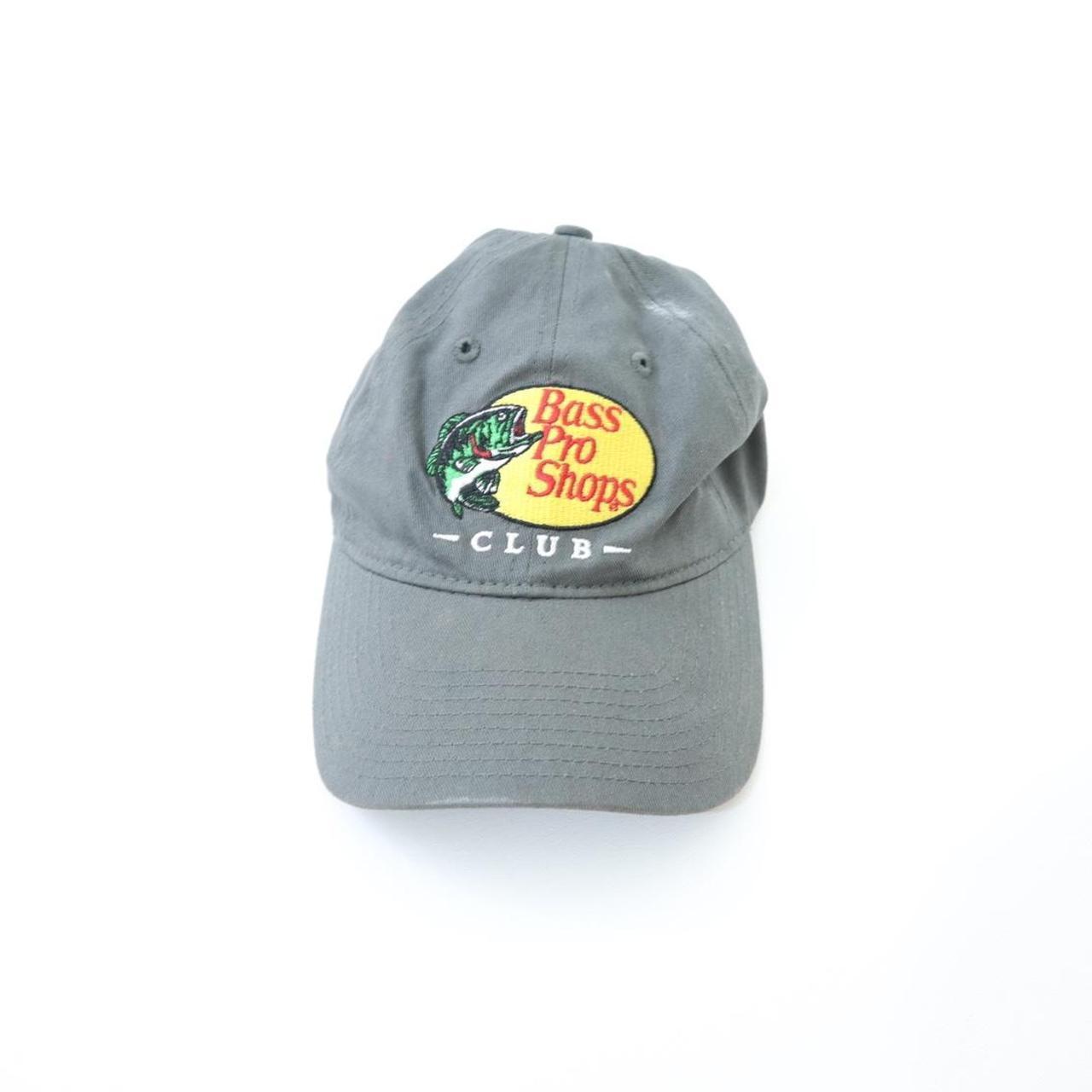 Bass Pro Shops Cap Grey Classic Dad Hat Embroidered Depop