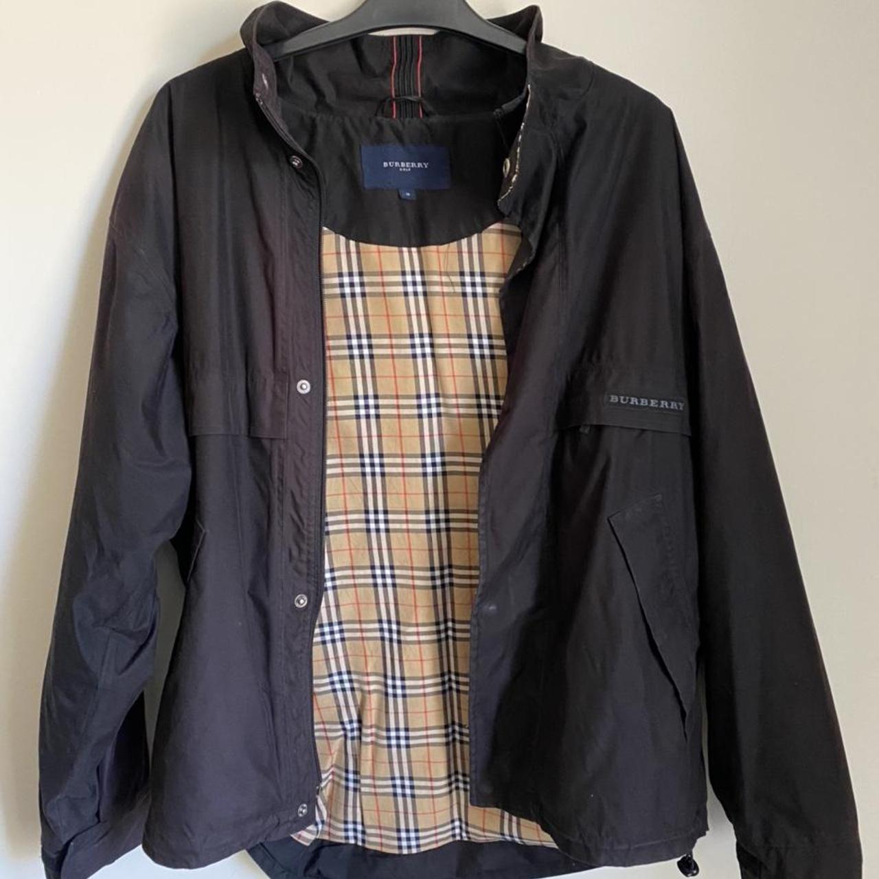 Vintage Burberry Golf Jacket Size Small/Medium Great... - Depop