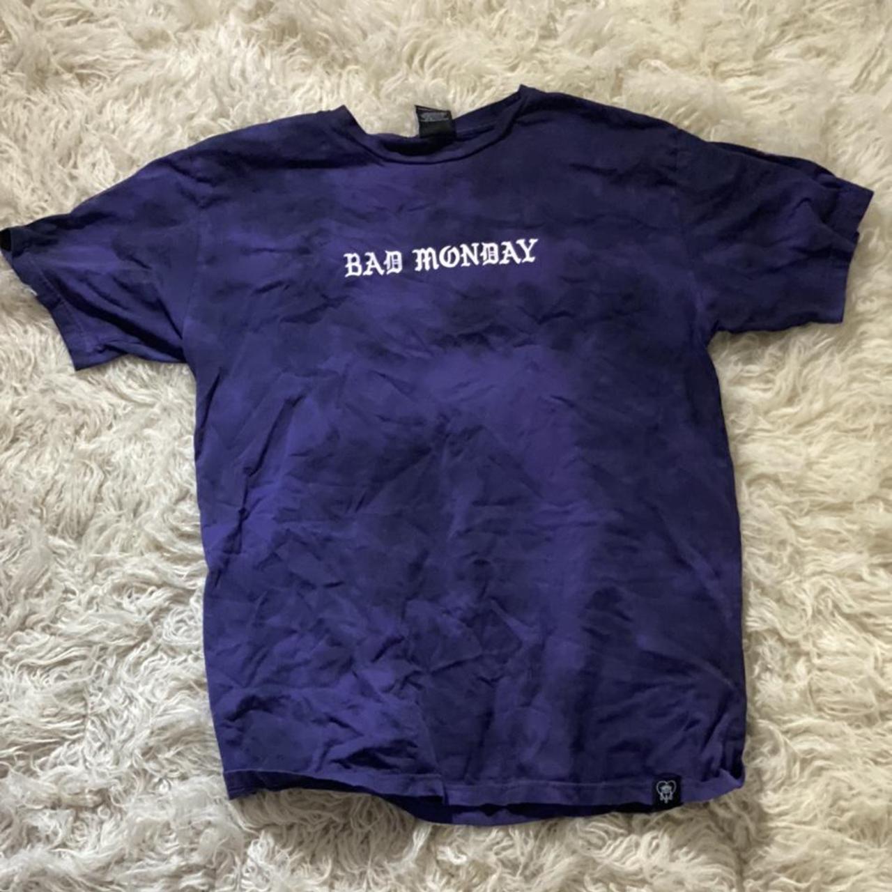 Bad Monday Tie Dye Panther Shirt. Never worn.... - Depop