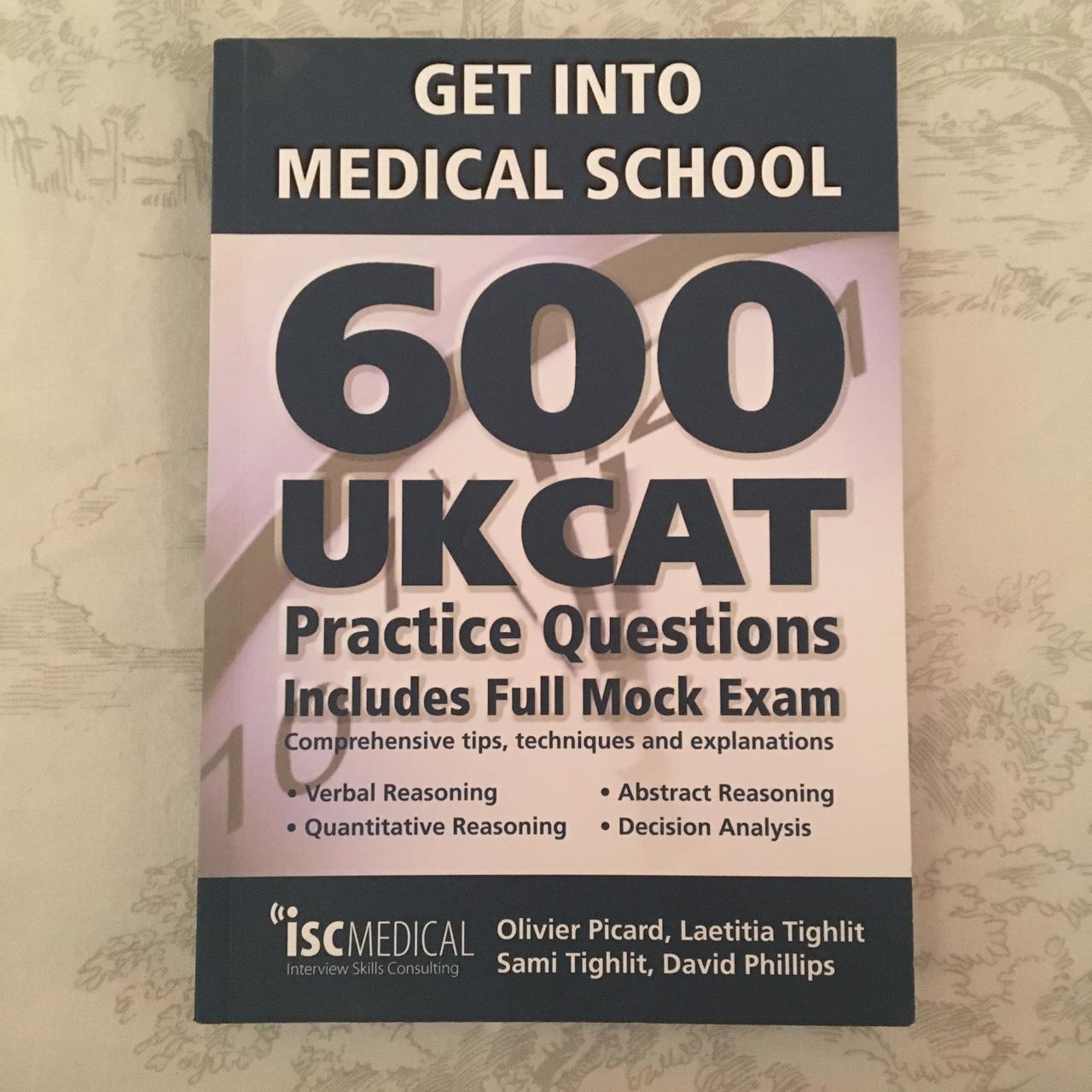 Unused UKCAT book of practice questions for UK uni... - Depop