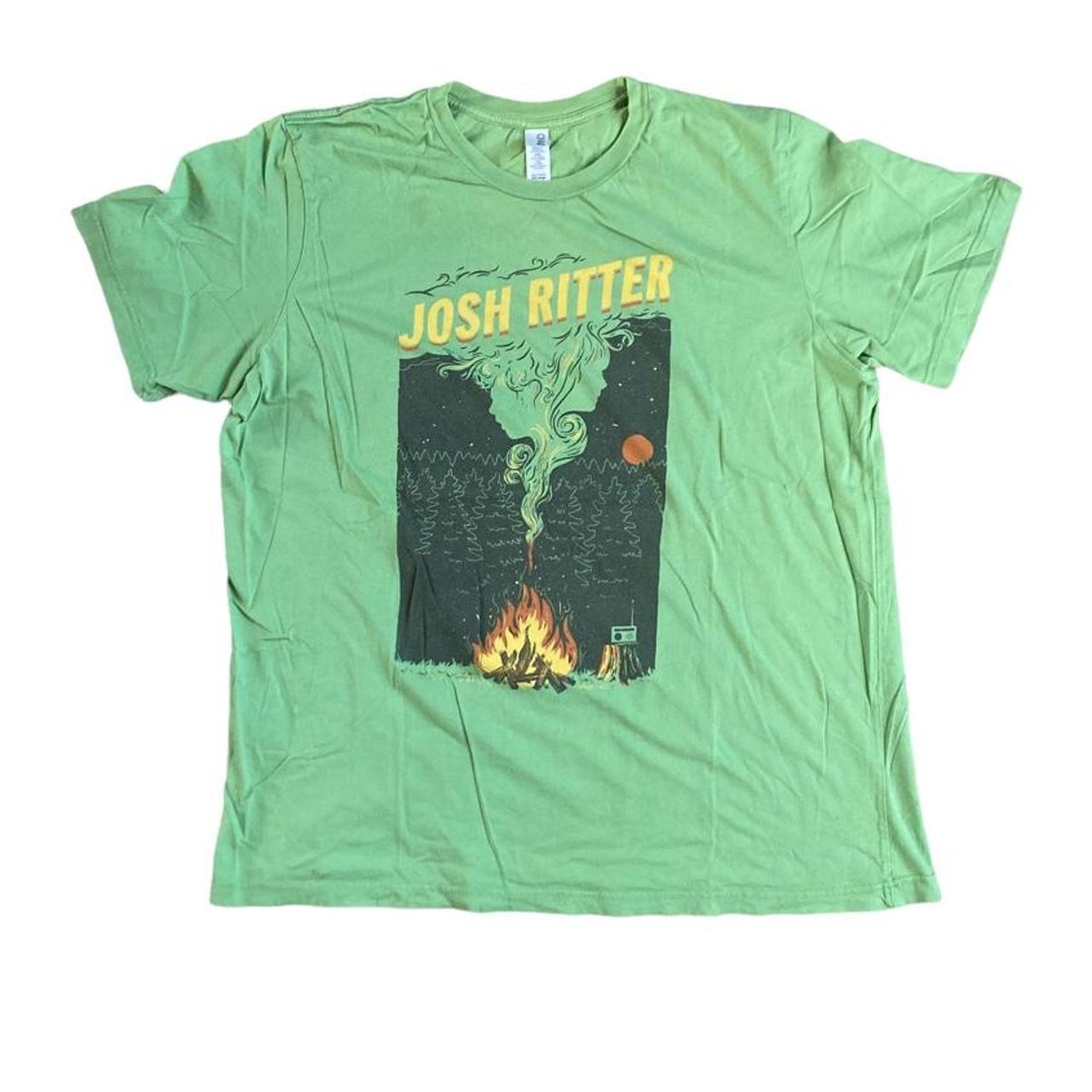 Josh Ritter campfire indie folk band shirt Small... - Depop