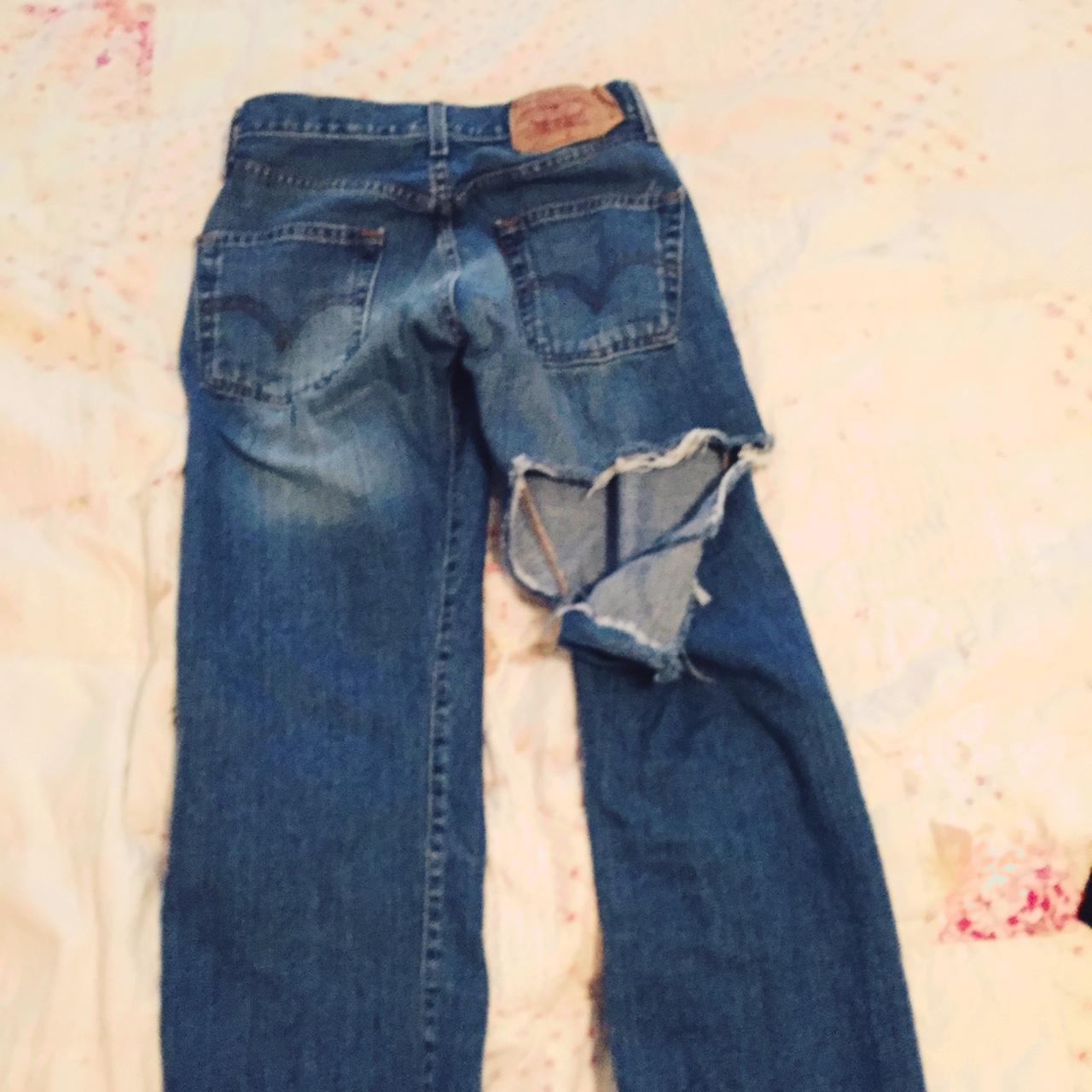 Vintage Levi 5o1s for all the extra small girls . - Depop