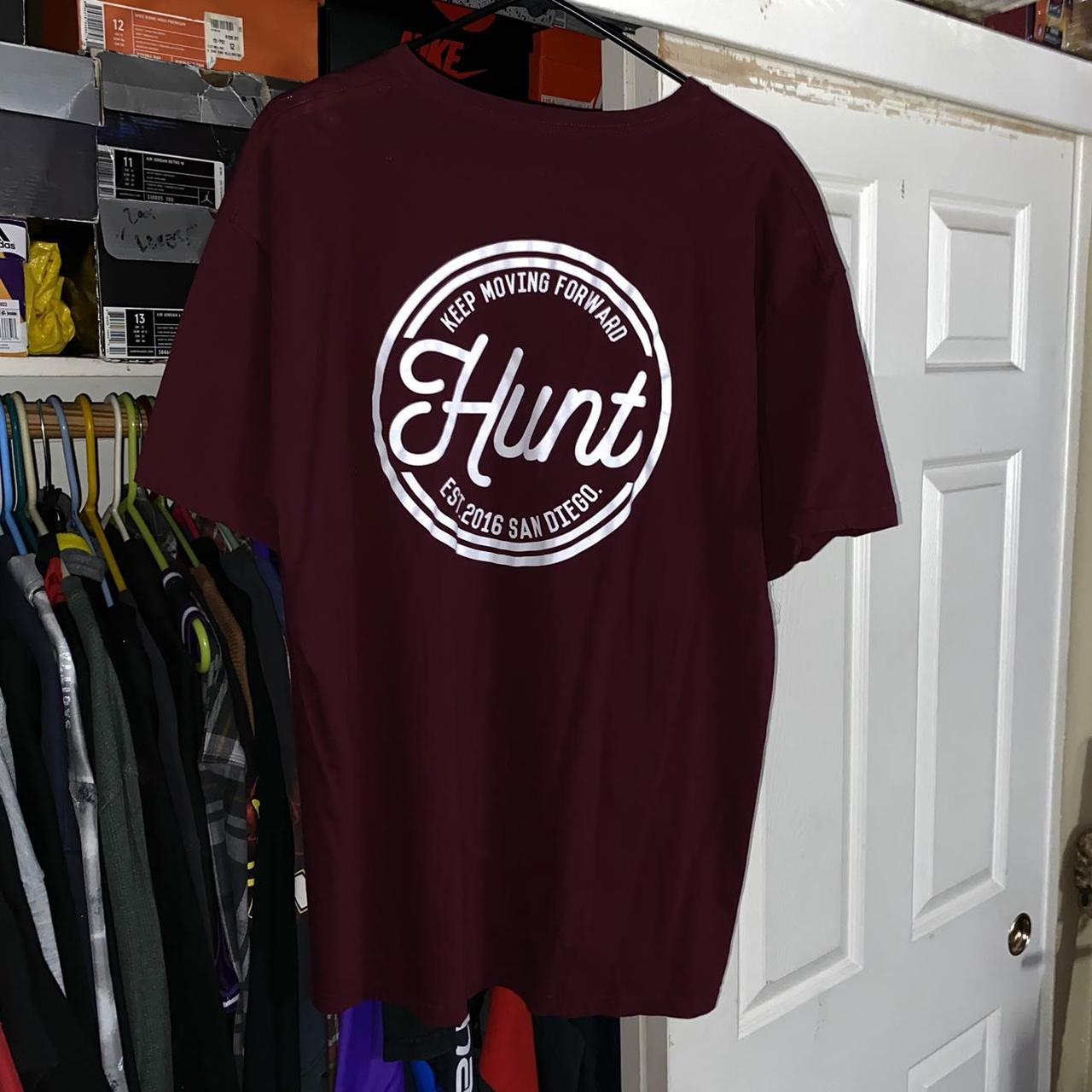 - 2016 Tj Hunt & Company Maroon Driving Club... - Depop