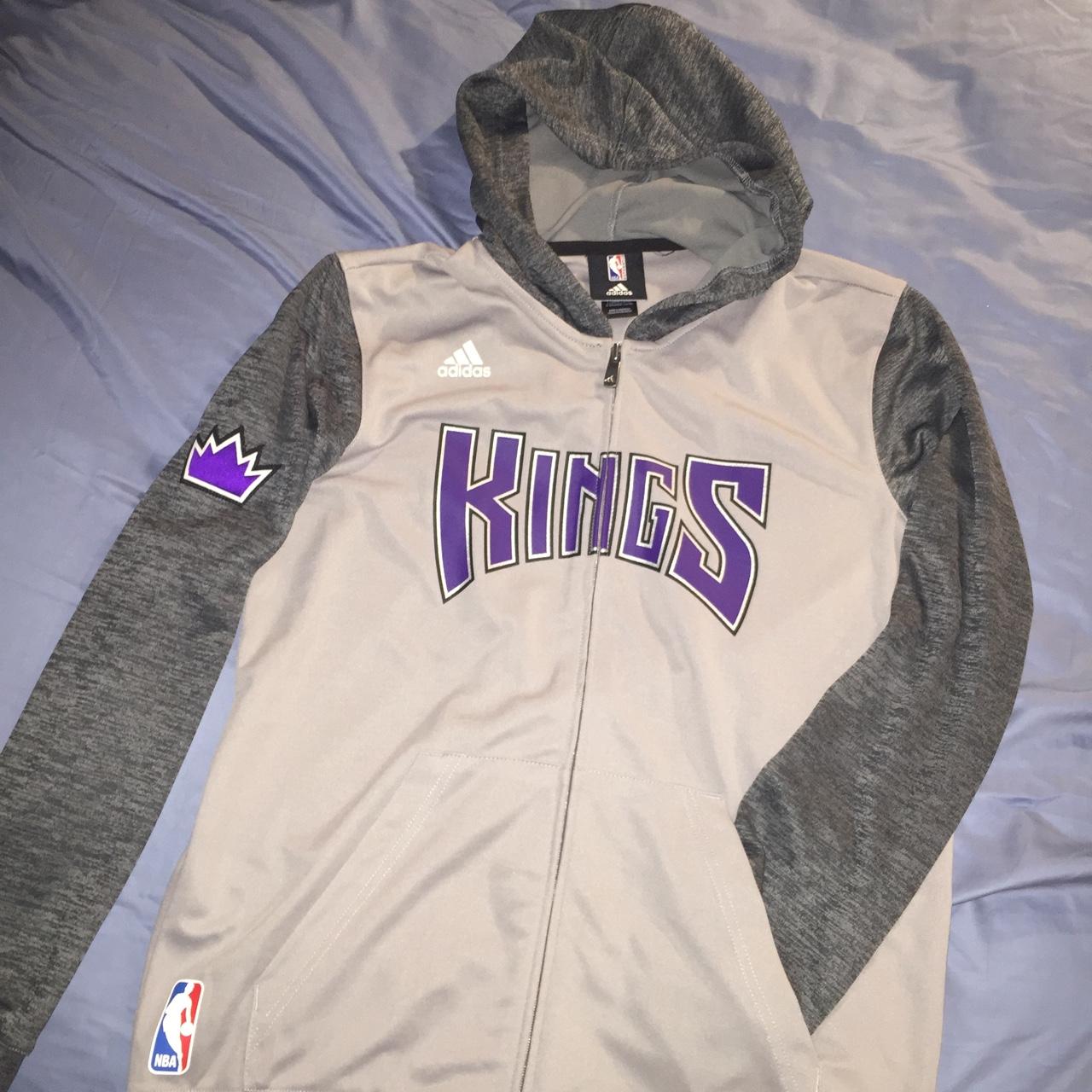 Sacramento Kings adidas zip up jacket. Brand new,... - Depop