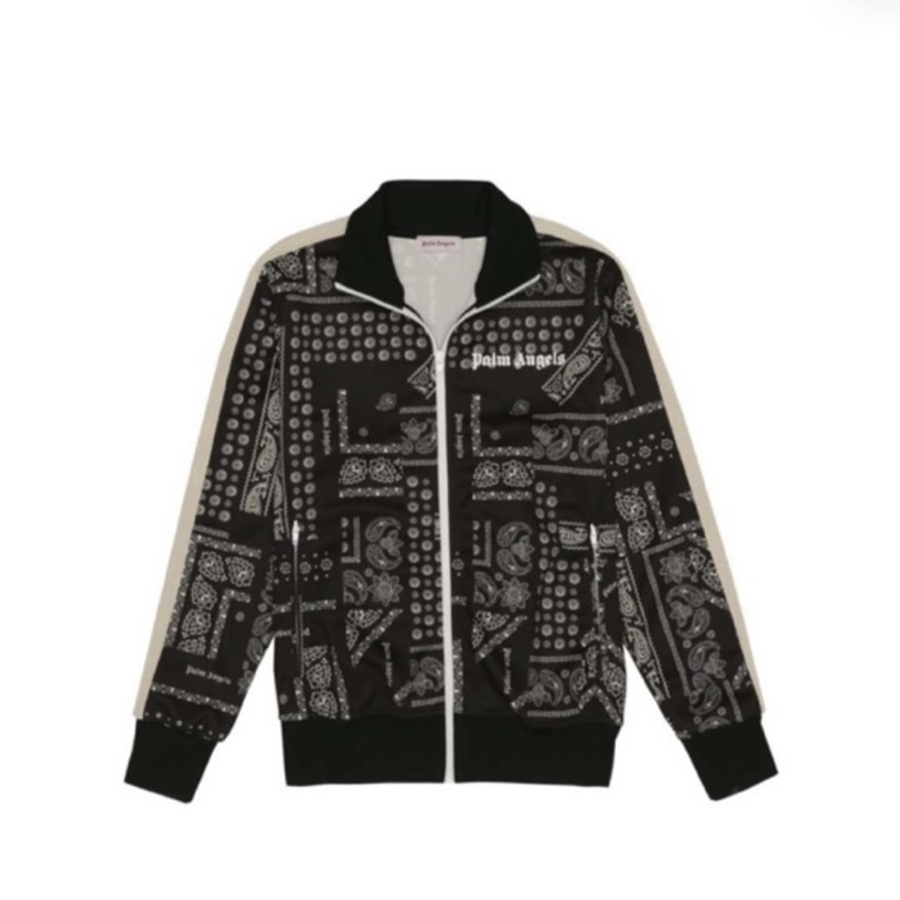 Palm Angels Track top only worn once been dry... - Depop