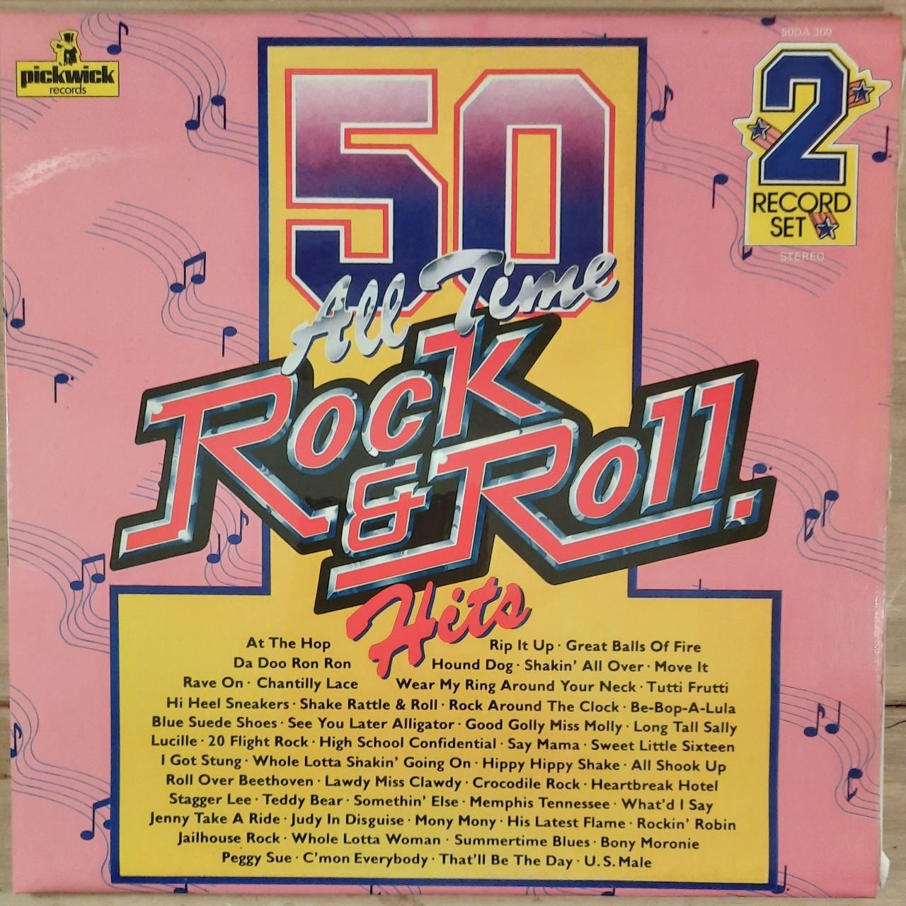 Rock & Rollers - 50 All Time Rock & Roll Hits. 2x... - Depop