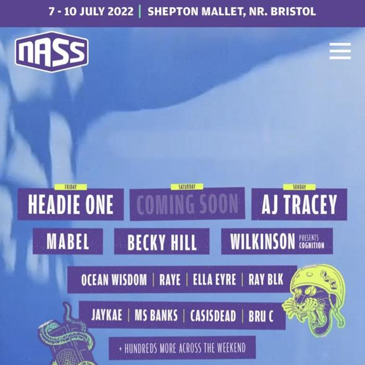 Nass festival VIP camping payment plan- Total amount... - Depop