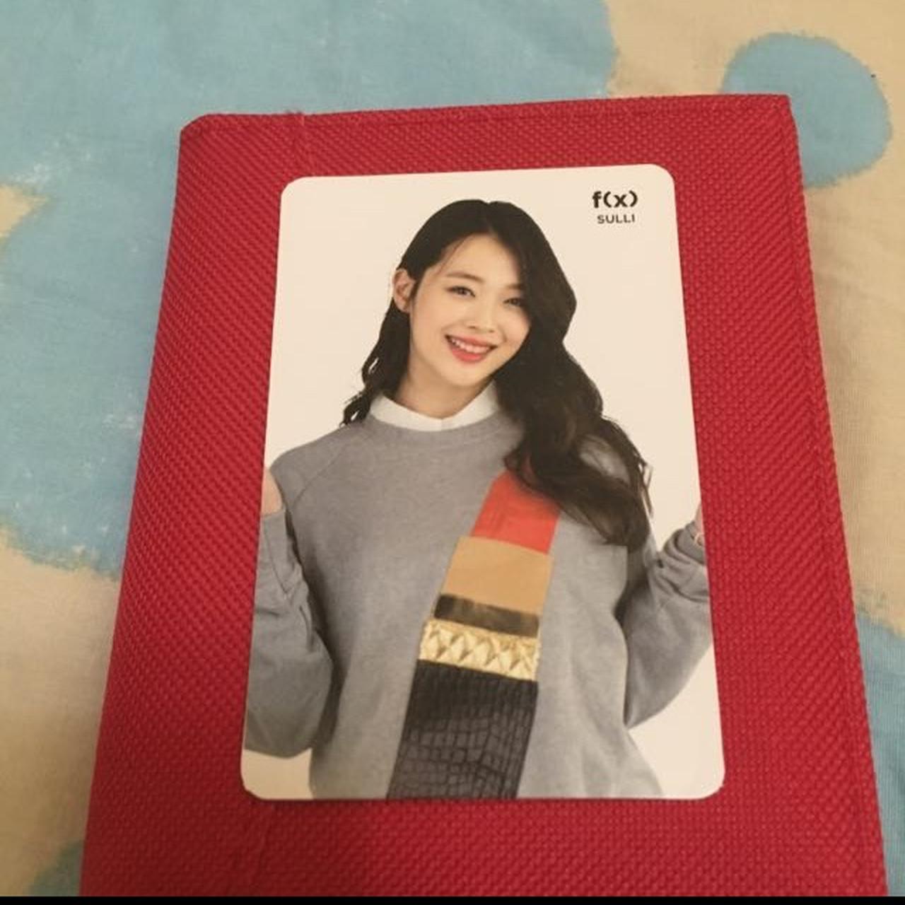 F(x) Sulli official SUM photocard Kpop💕 - Depop