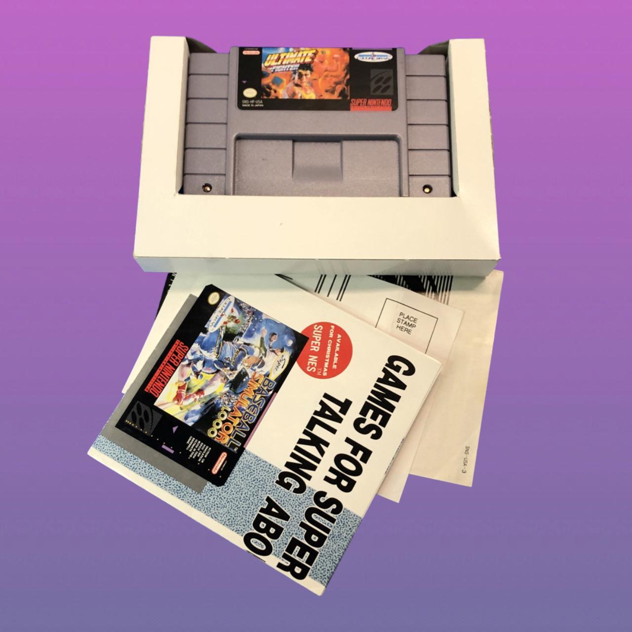 Ultimate Fighter (Super Nintendo SNES) Authentic W/... - Depop