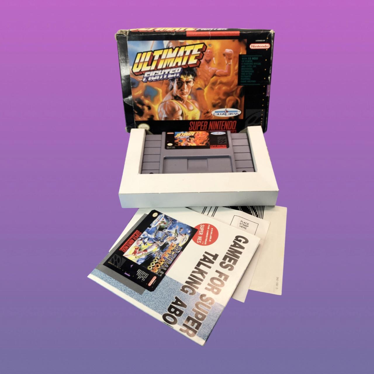 Ultimate Fighter (Super Nintendo SNES) Authentic W/... - Depop