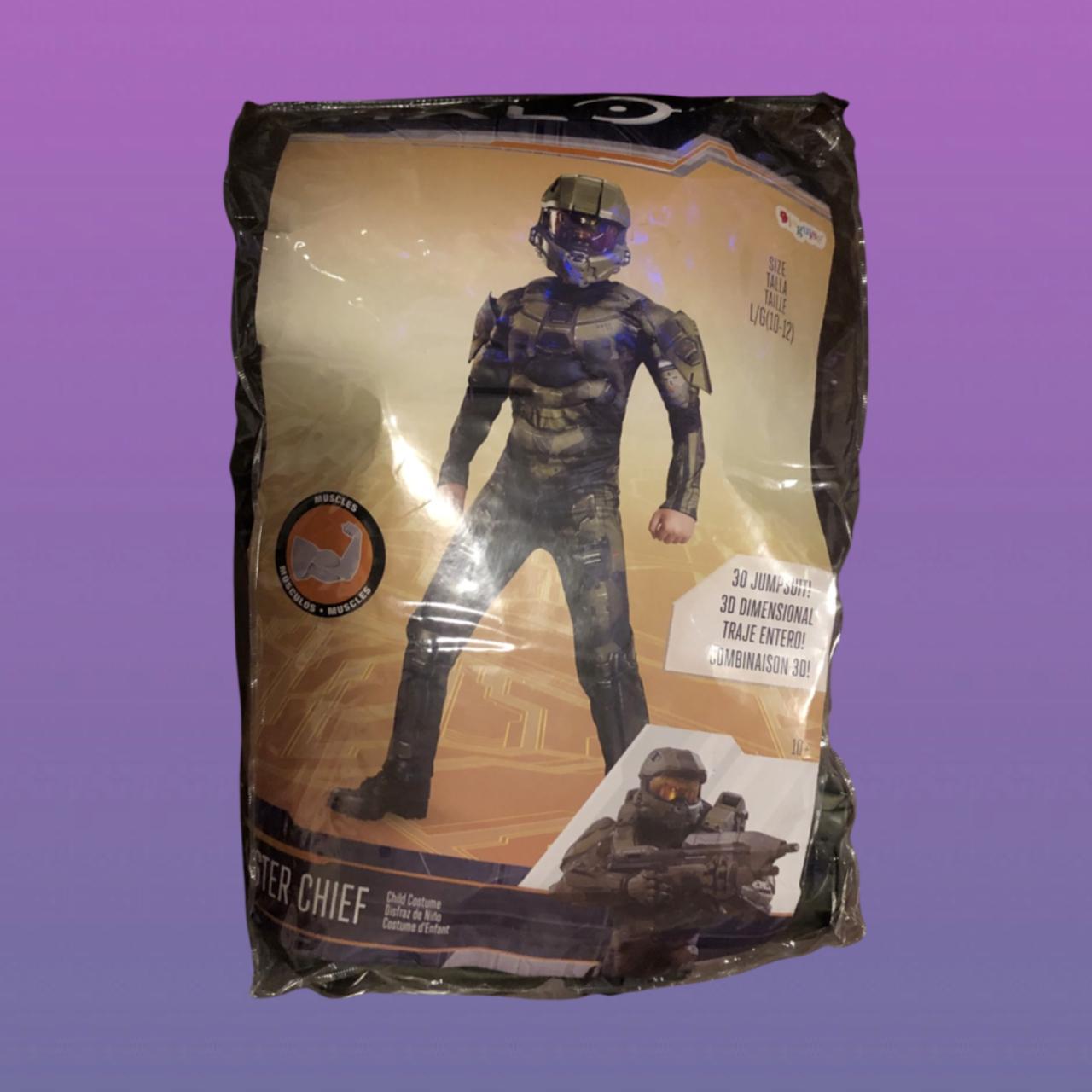 Halo Infinite Master Chief Muscle Jumpsuit Halloween... - Depop