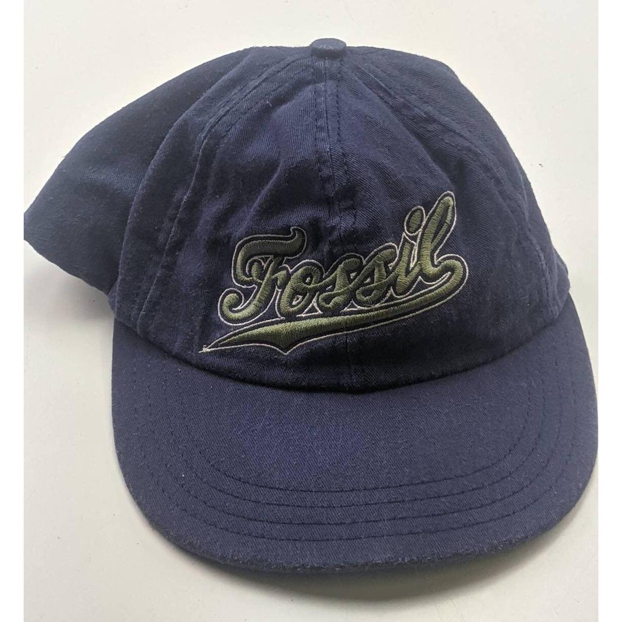 Fossil Adjustable Snapback Baseball Cap Hat Vintage... - Depop