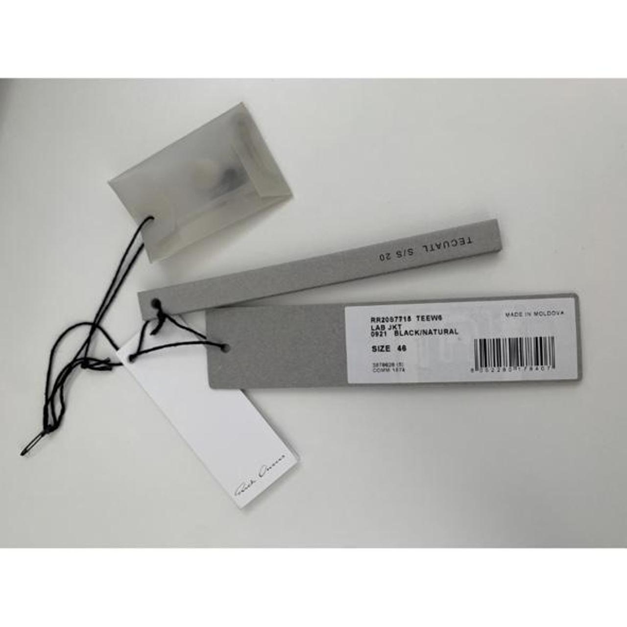 Rick Owens Mainline Runway Lab Jacket from SS20... - Depop