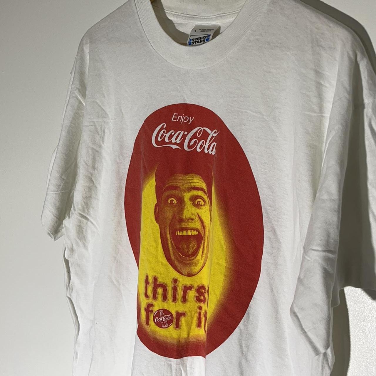 Vintage Coca Cola T shirt Size L - Depop