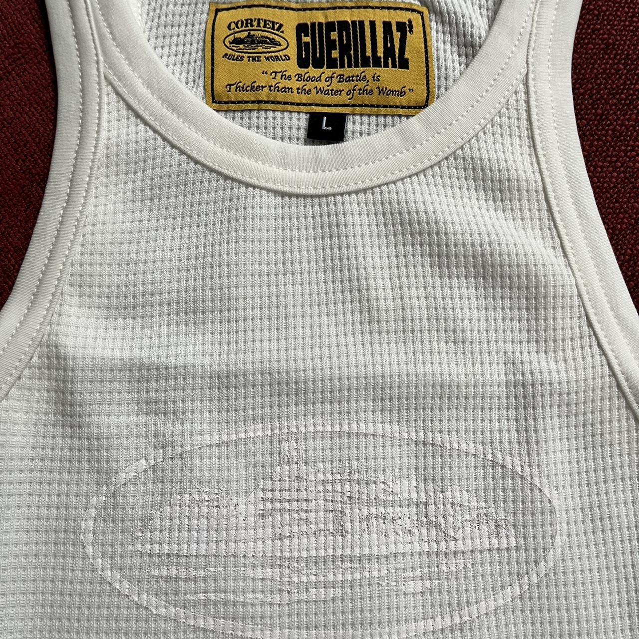 Corteiz Logo Tank Top White - Size L Brand new with... - Depop