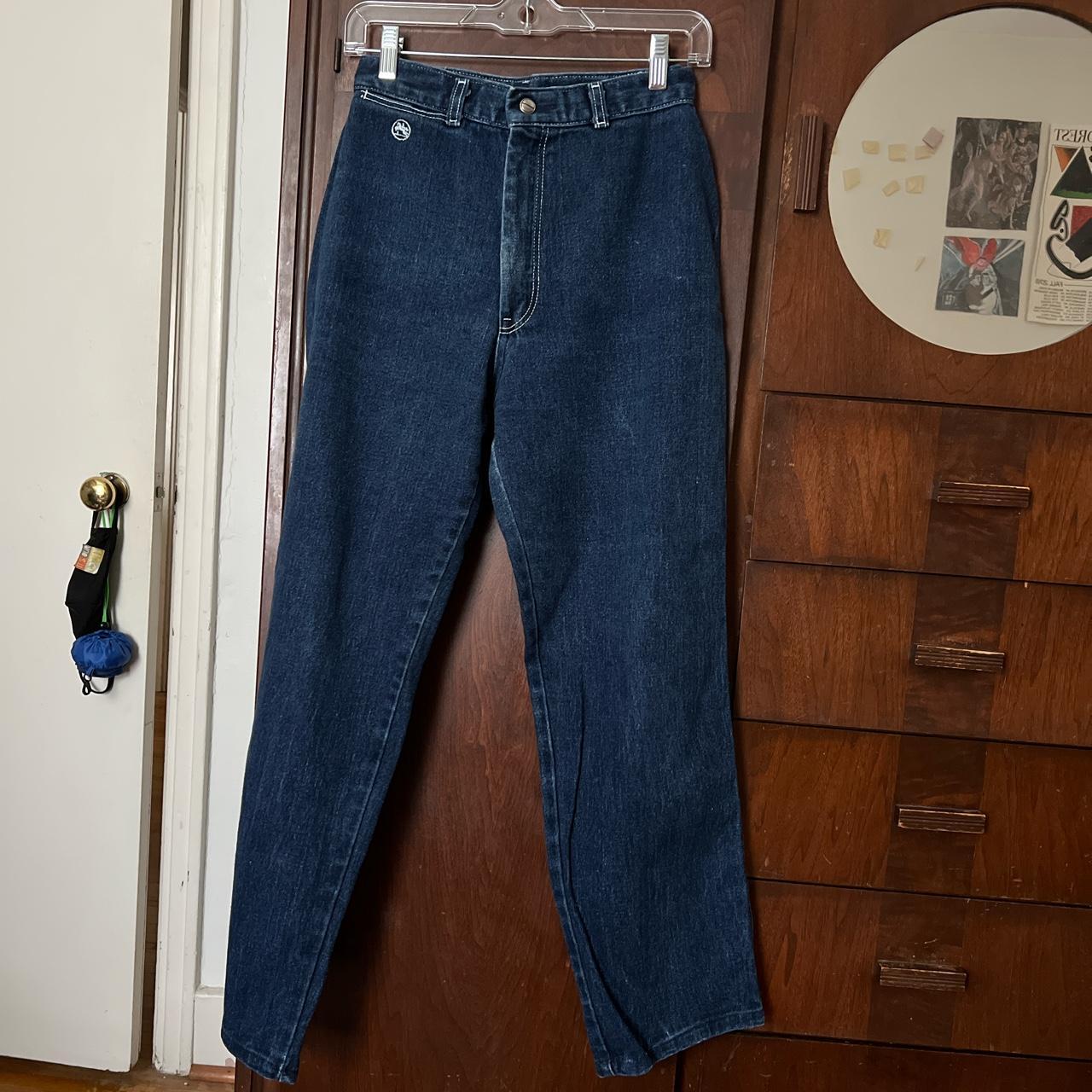 70s LORD ISAACS High Waisted Medium Washed Cotton... - Depop