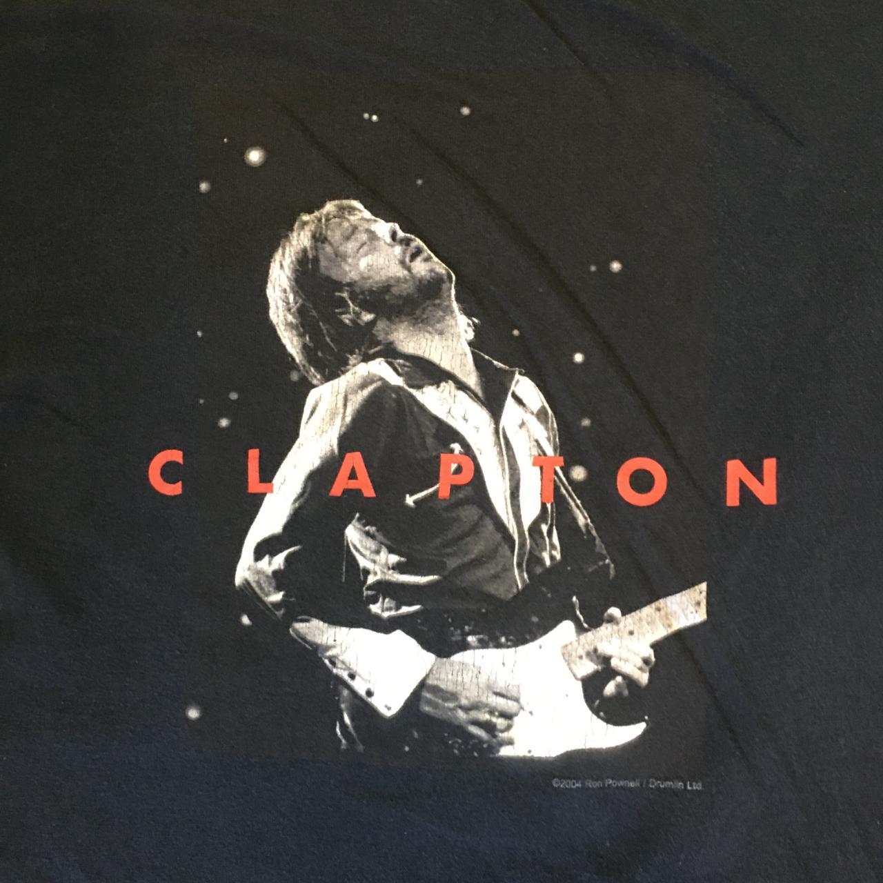 Eric Clapton 2004 Tour Tshirt Color: Black Label:... - Depop