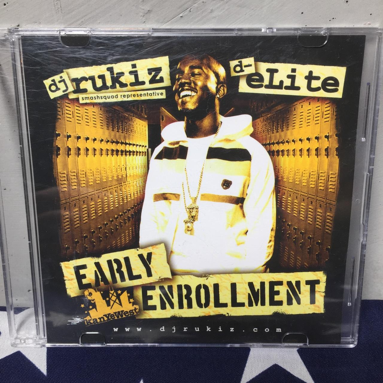 Kanye West - Early Enrollment mixtape from DJ Rukiz... - Depop