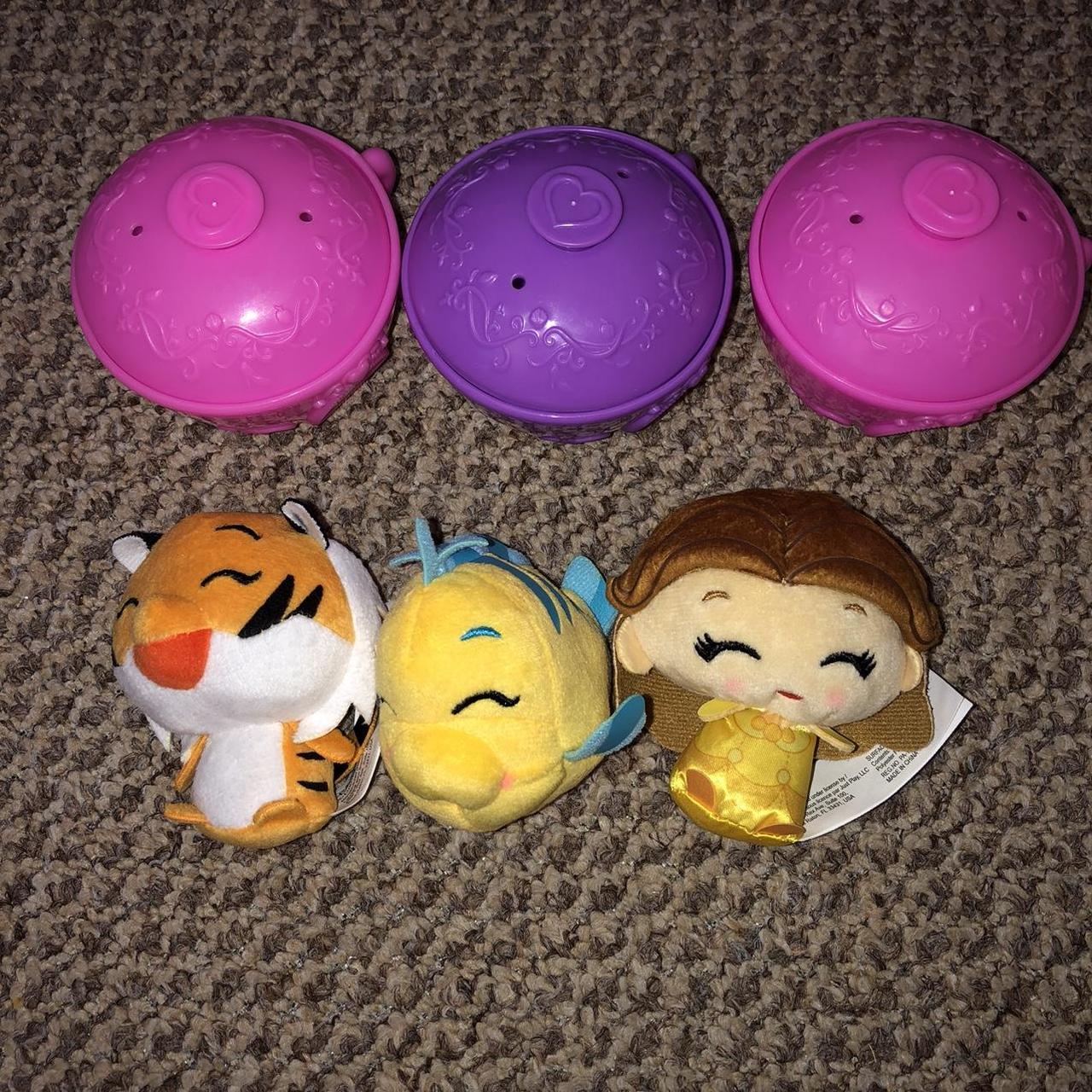 Disney Princess capsule teacup mini plush 3 x... - Depop