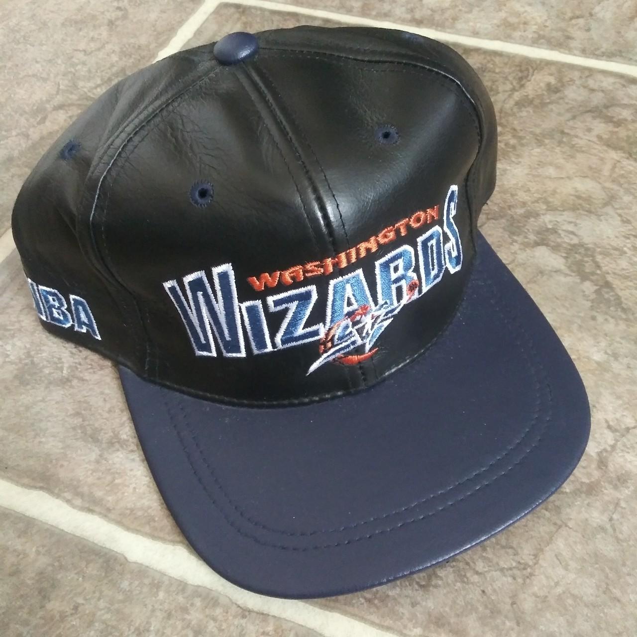 Washington wizards leather snapback #snapback... - Depop