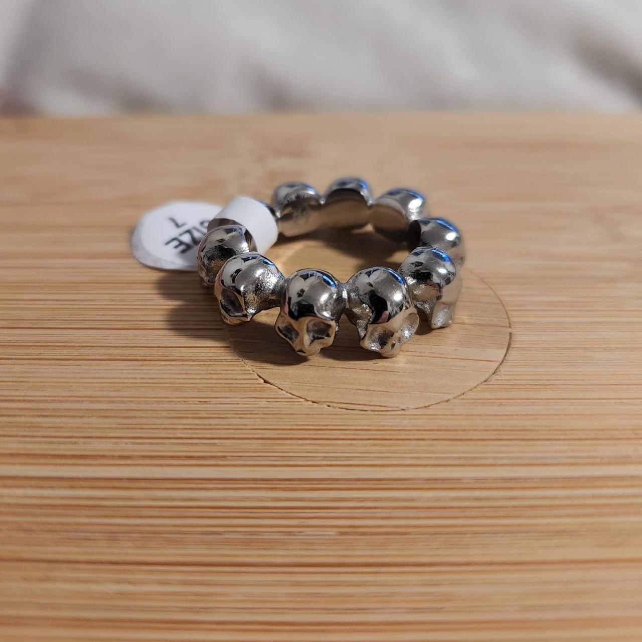 Hard Jewelry, 10 Stages of Addiction ring, size... - Depop