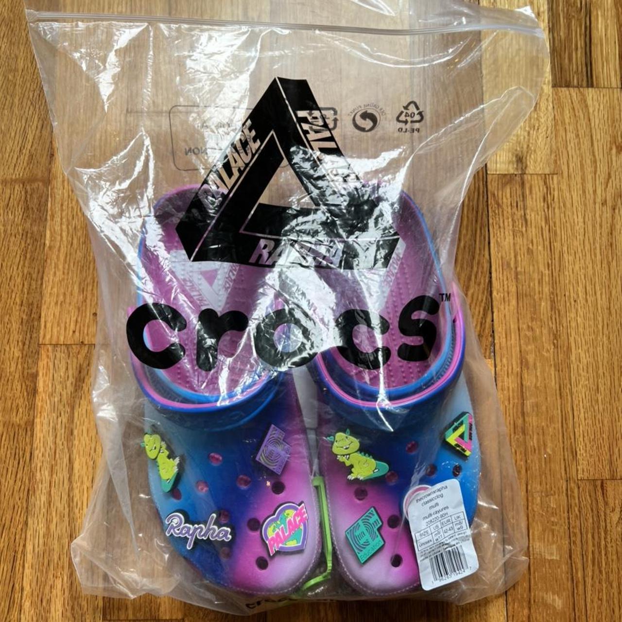 Rapha Palace EF Education First Crocs Classic Clogs... - Depop