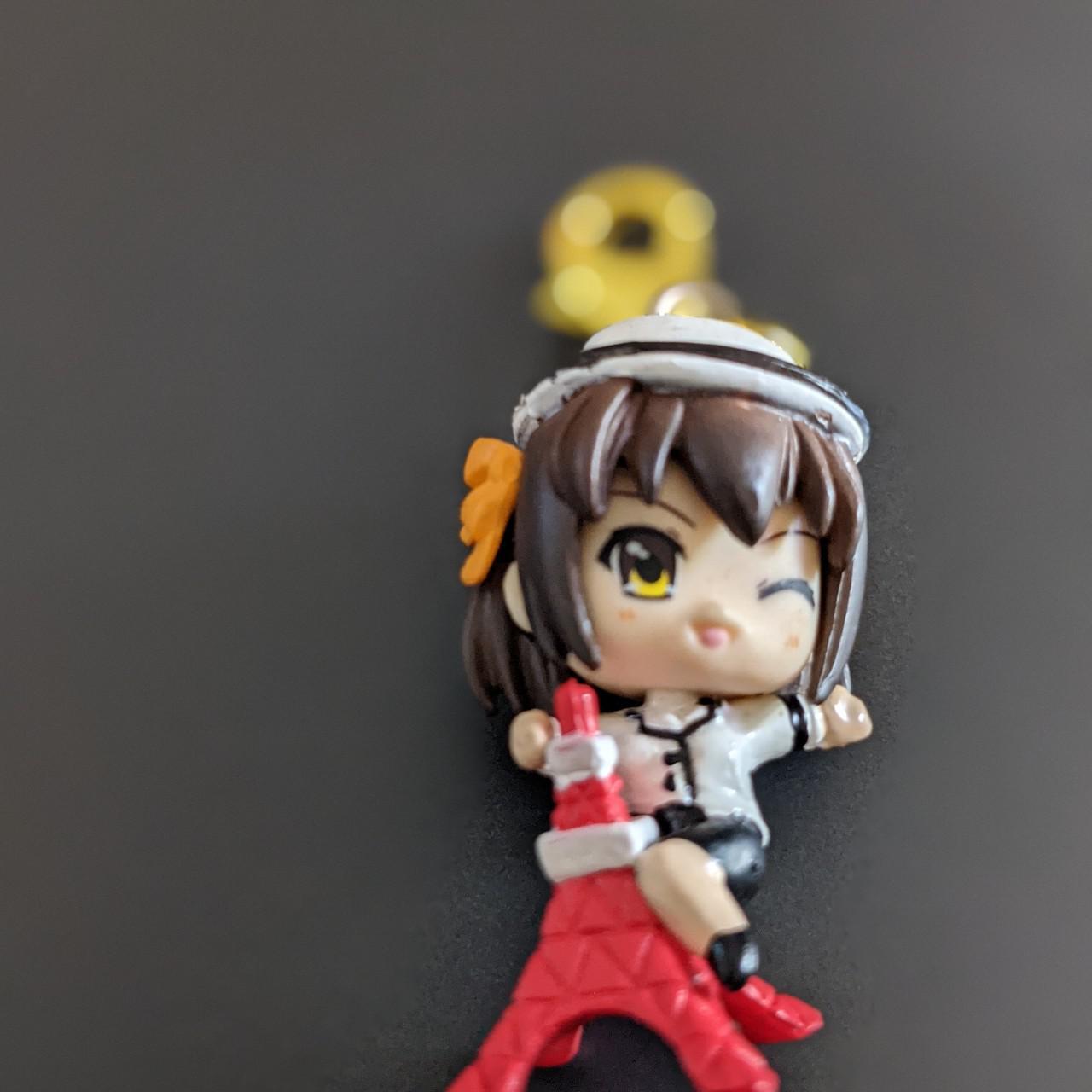Anime Figure Key Chain Tiny Mascot Key Ring Original... - Depop