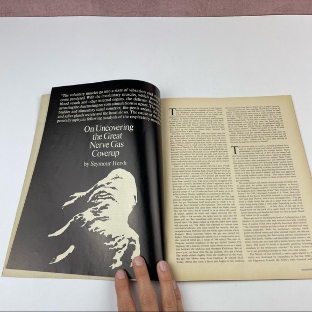 Vintage Ramparts Magazine June 1969 Nerve Gas, CIA,... - Depop