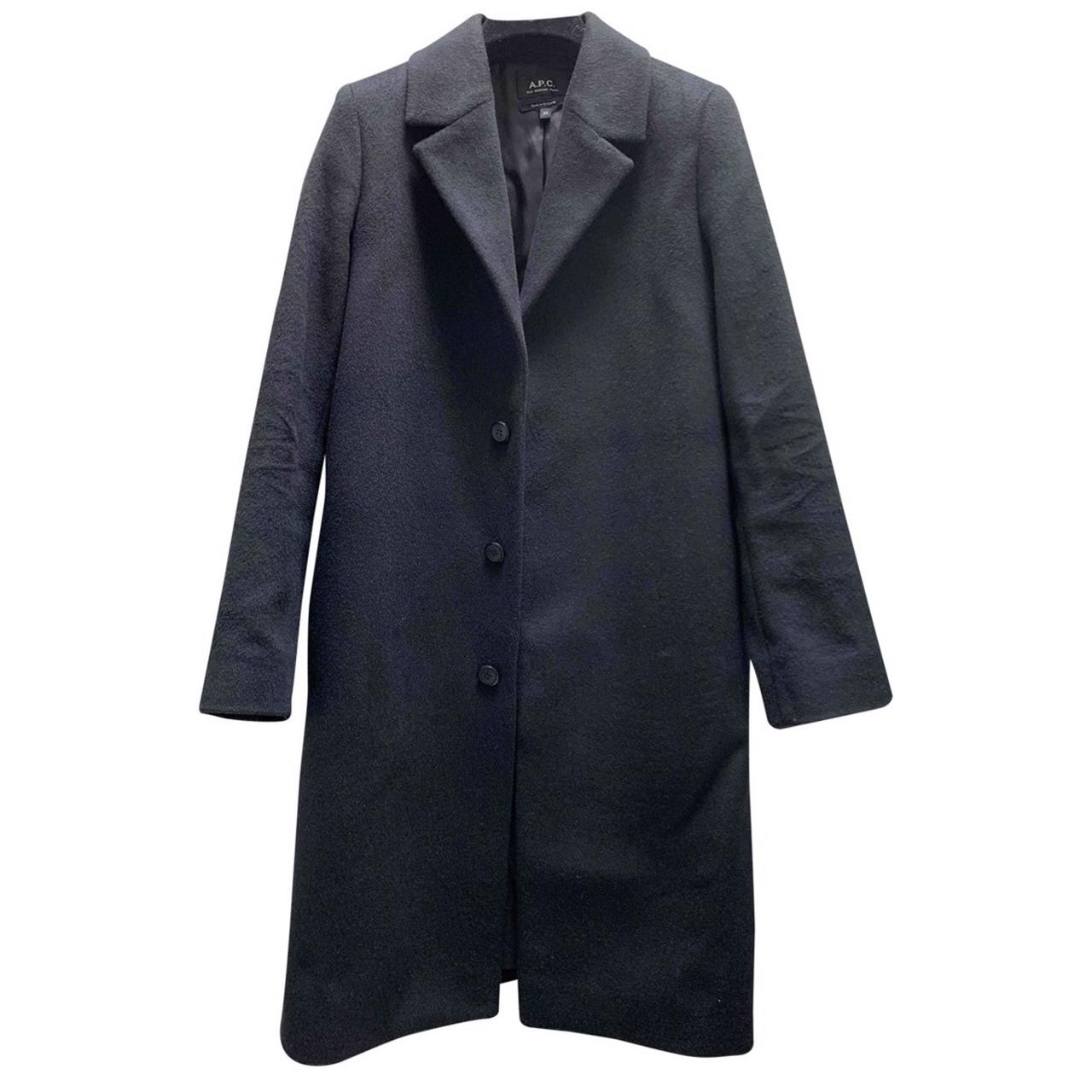 APC wool coat 34 FR - Depop