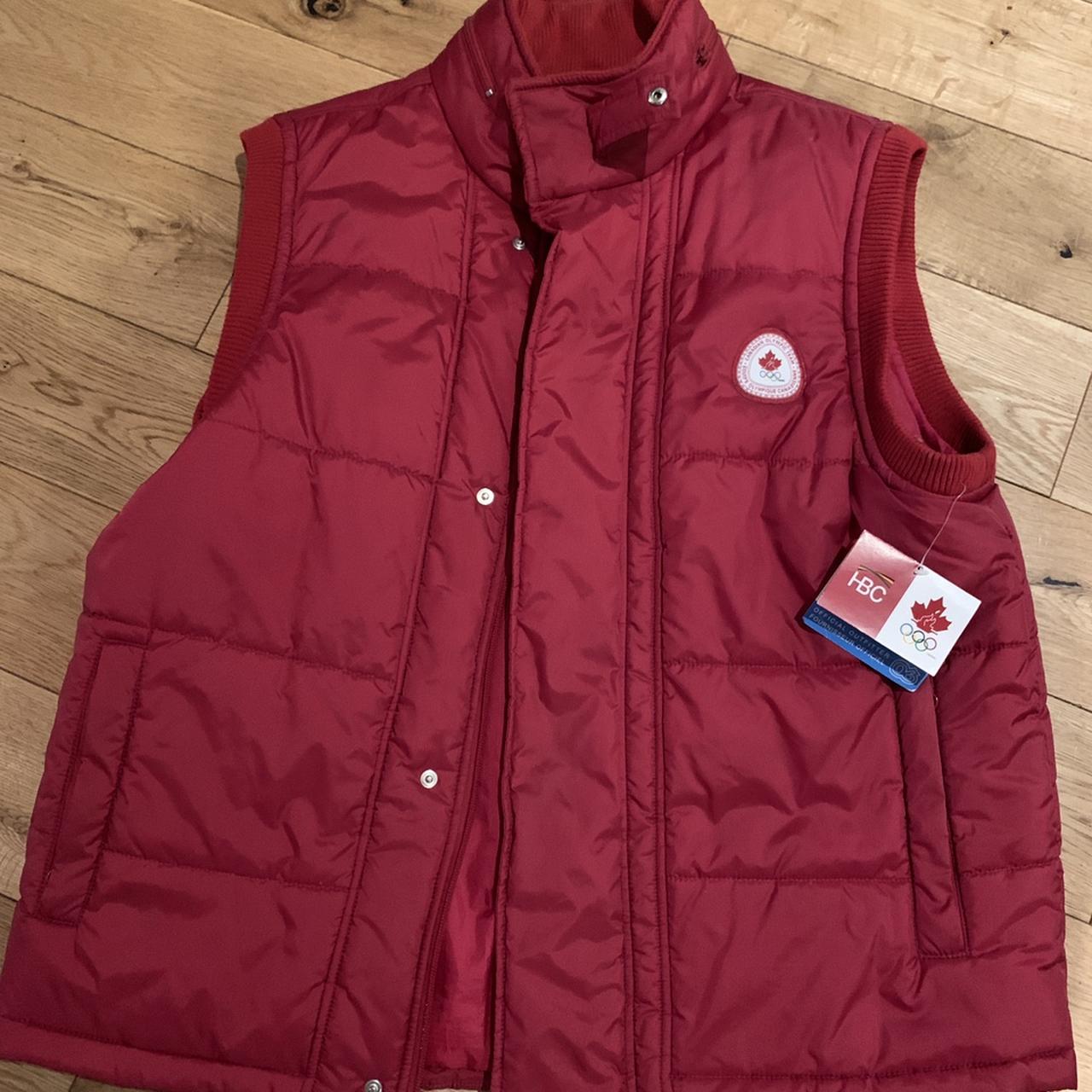 Original Olympic Canada team body warmer, never been... - Depop