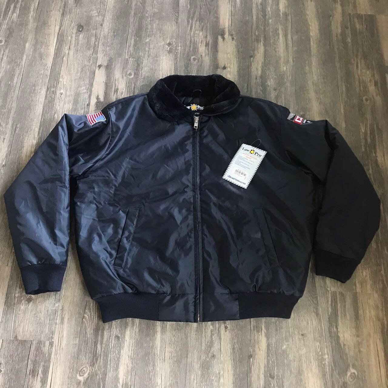Vintage Bomber Jacket Brand New Law Pro Sherif... - Depop