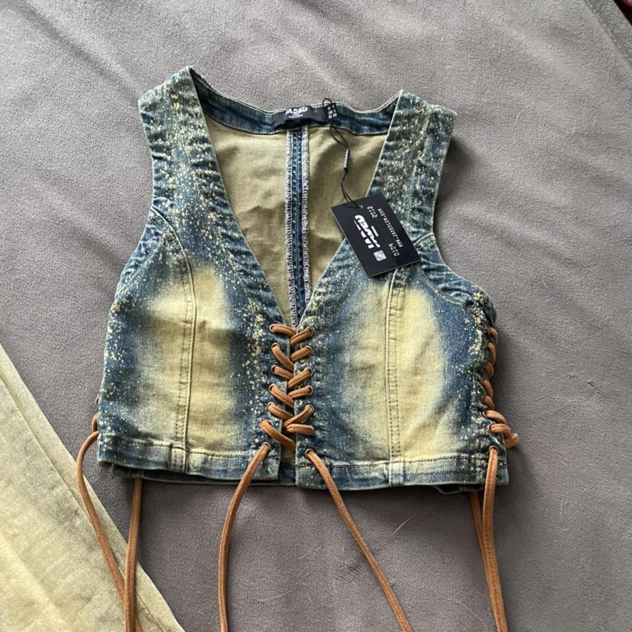 Jaded ldn denim set, fits amazing it’s just not my... - Depop