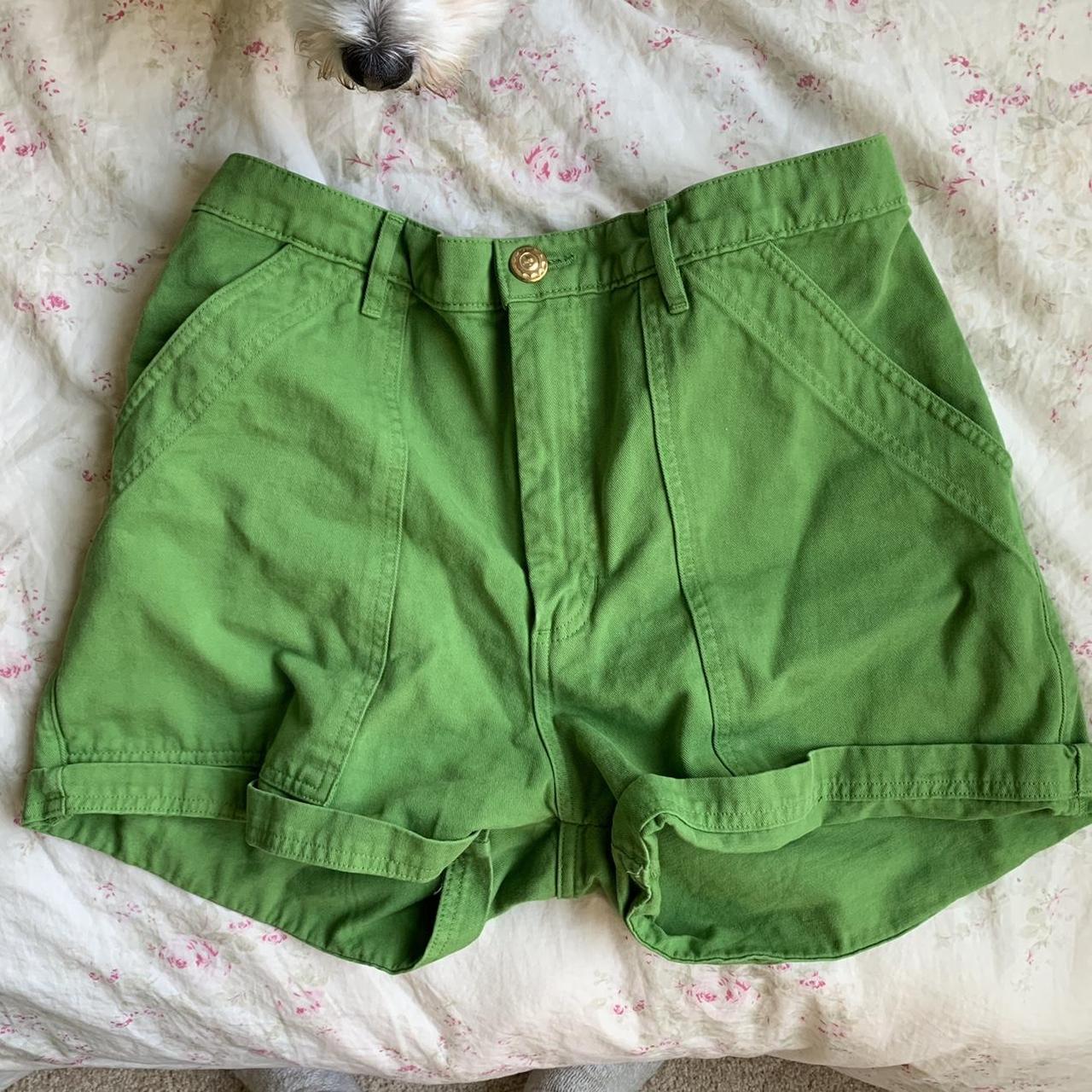 Big bud press work shorts in olive green! Size M... - Depop