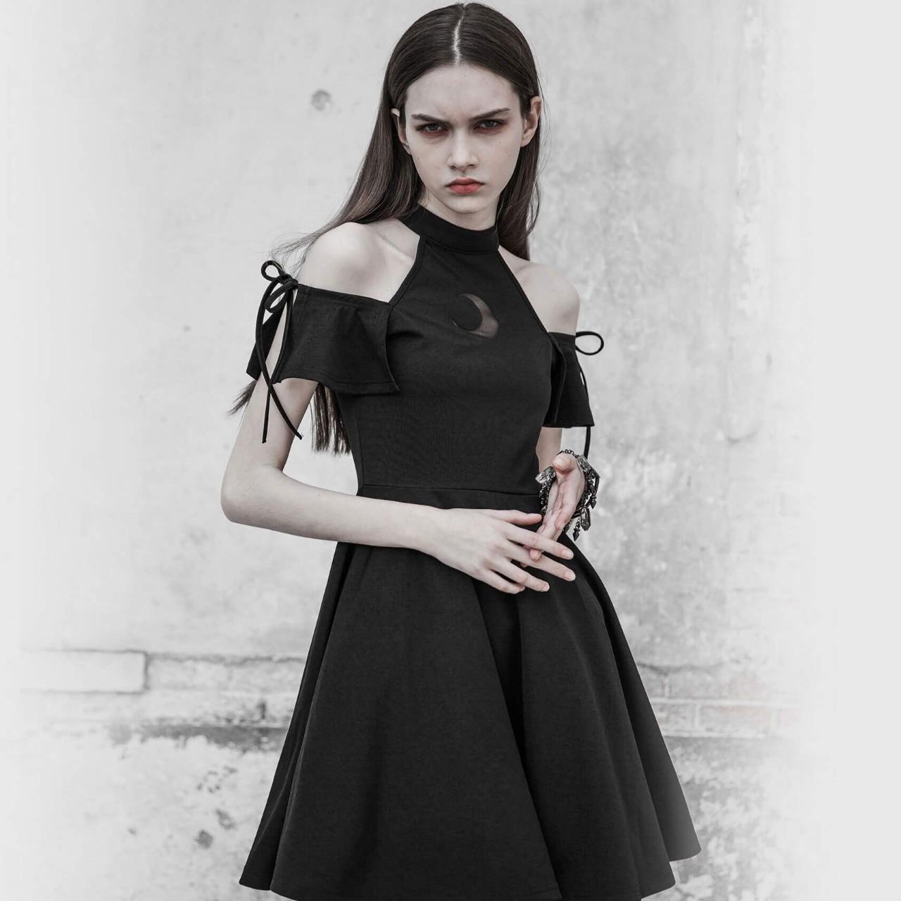 Punk Rave Moon Magic Dress Size small Worn... - Depop