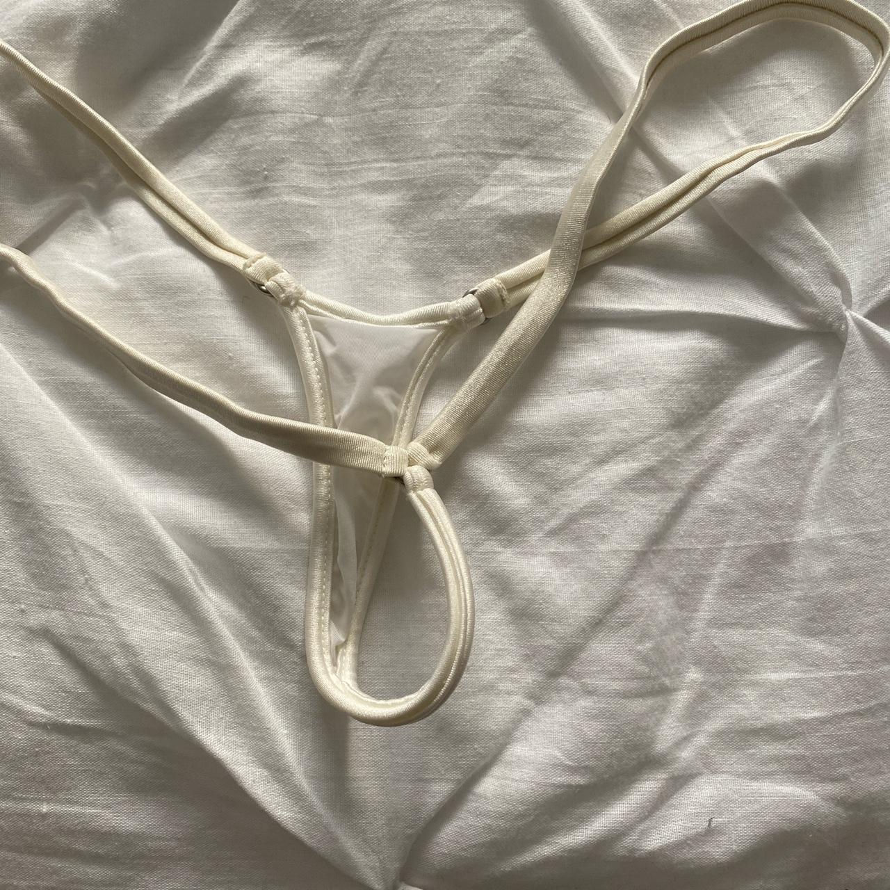 Wicked weasel white thing size 8-10 - Depop
