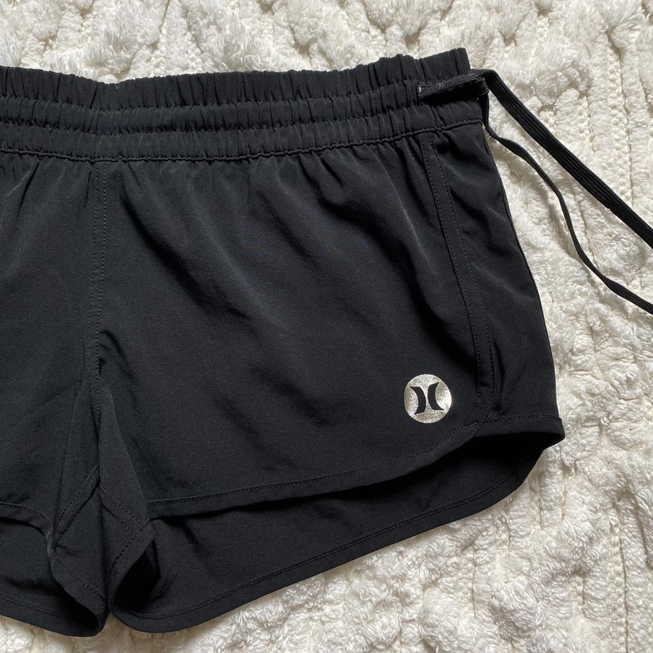 Black Hurley phantom board shorts / swim shorts. In... - Depop