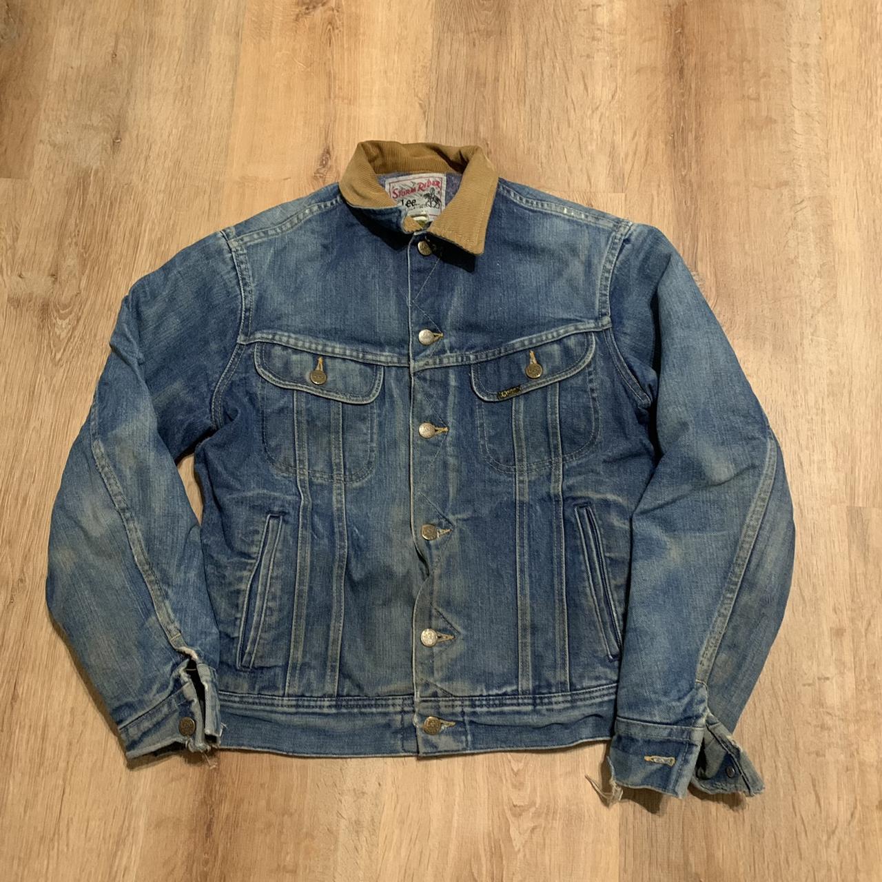 Lee Men's Blue Jacket | Depop