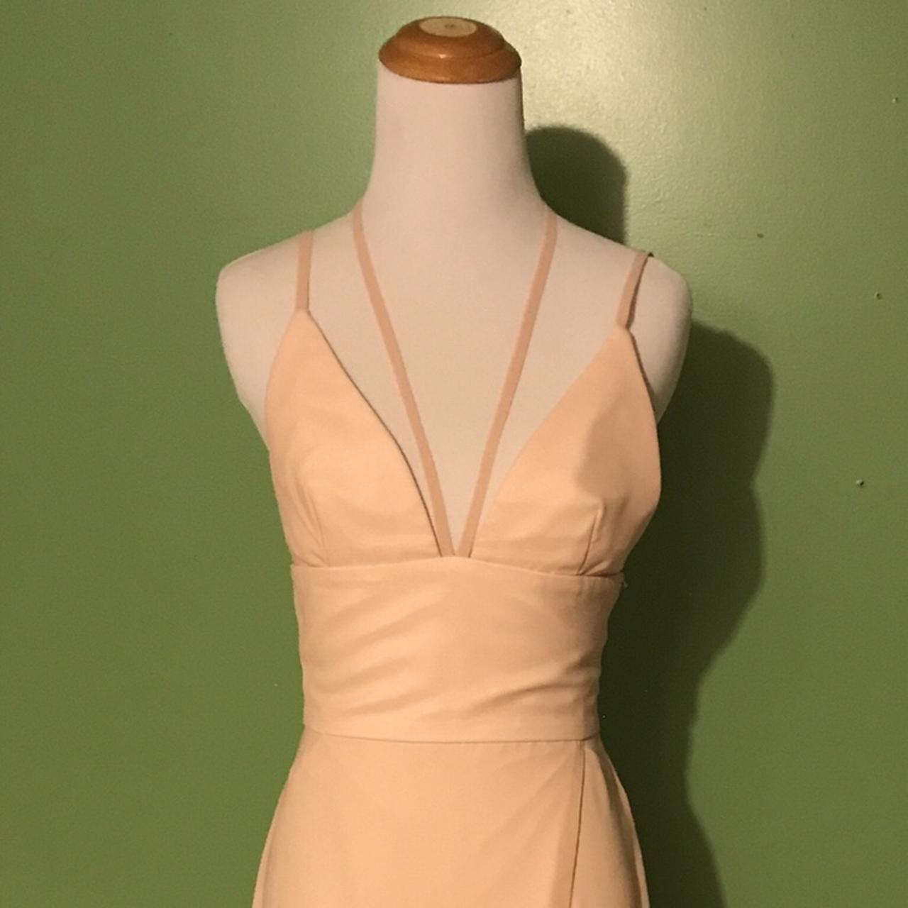 Fame & Partners Light Pink Formal Prom Homecoming... - Depop