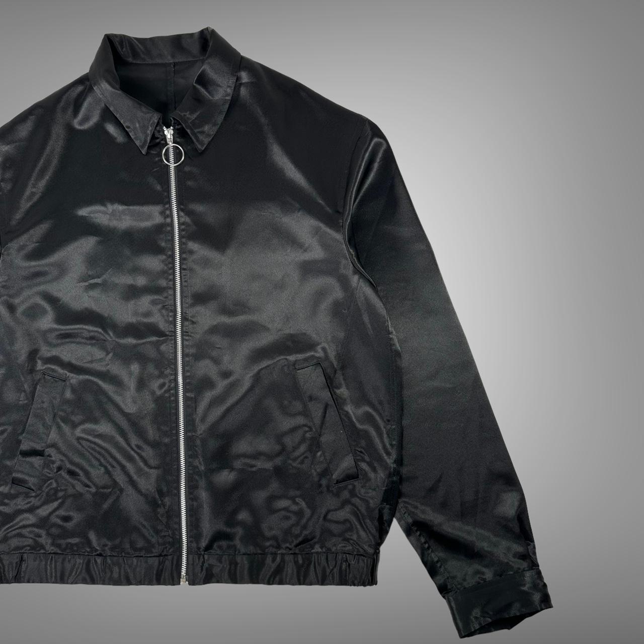 Number nine satin work jacket barley worn size 3 on... - Depop