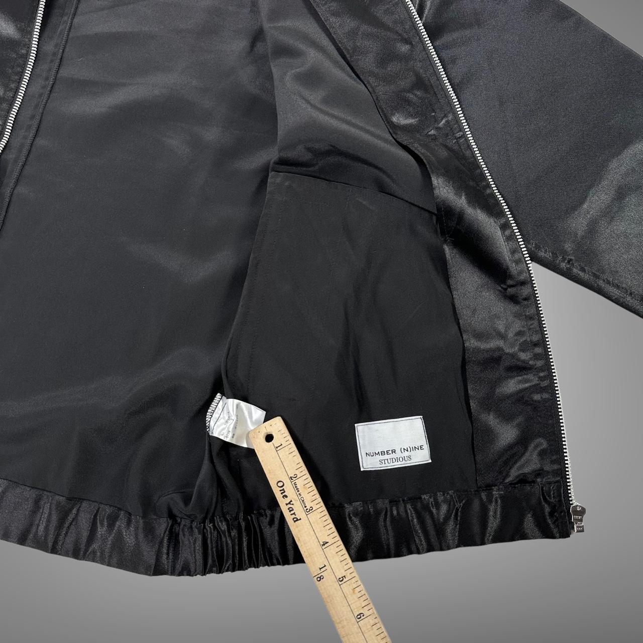 Number nine satin work jacket barley worn size 3 on... - Depop