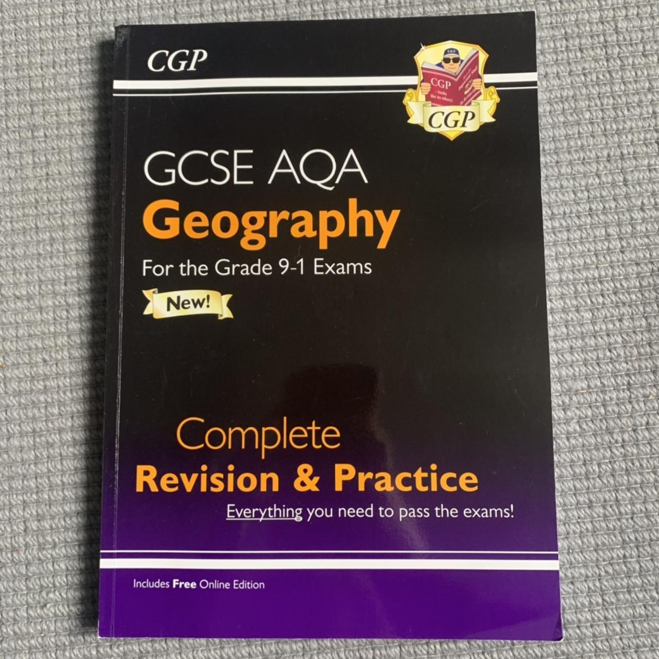 AQA - Geography GCSE revision & practice book - V... - Depop
