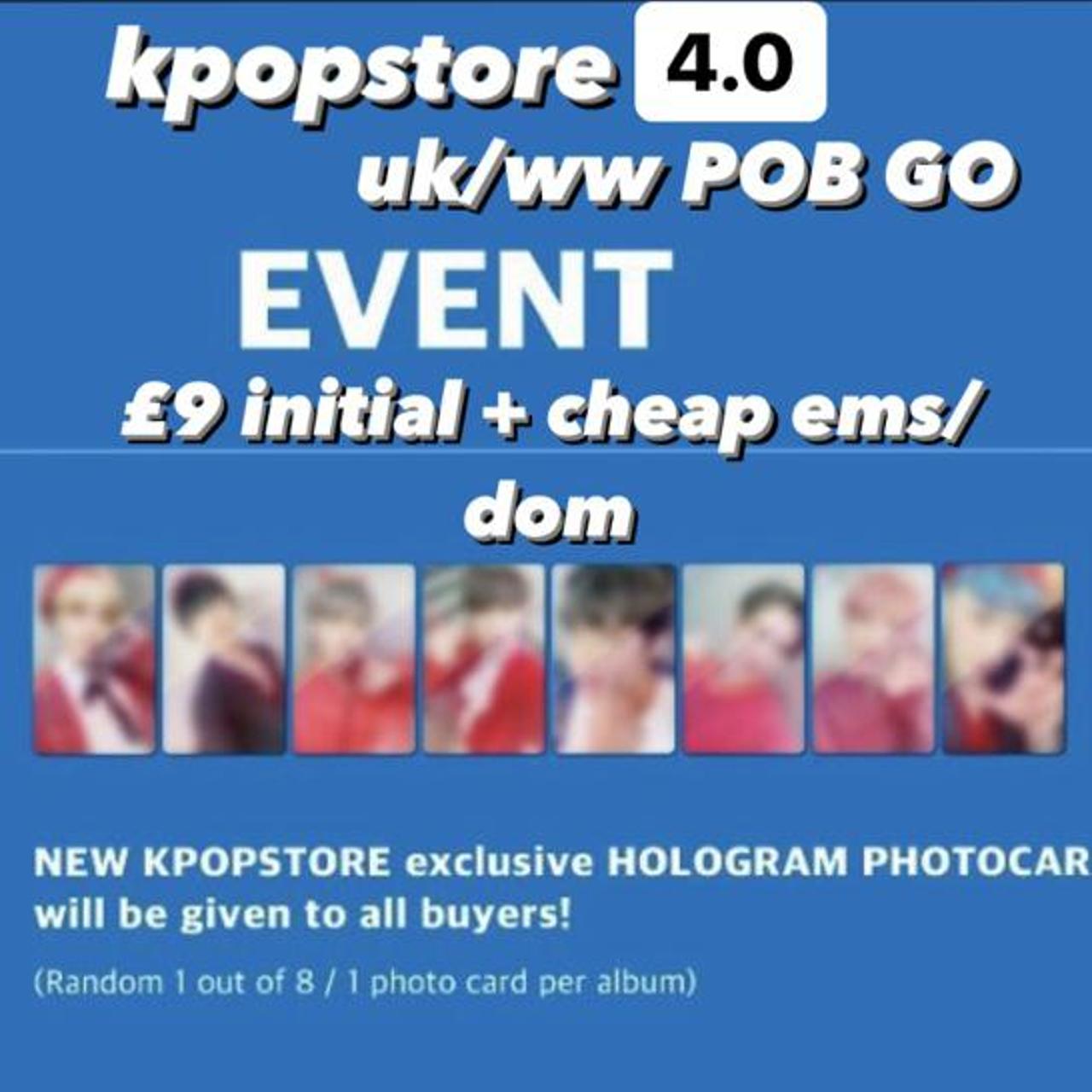 uk/ww kpopstore *4.0 pob GO open worldwide +... - Depop