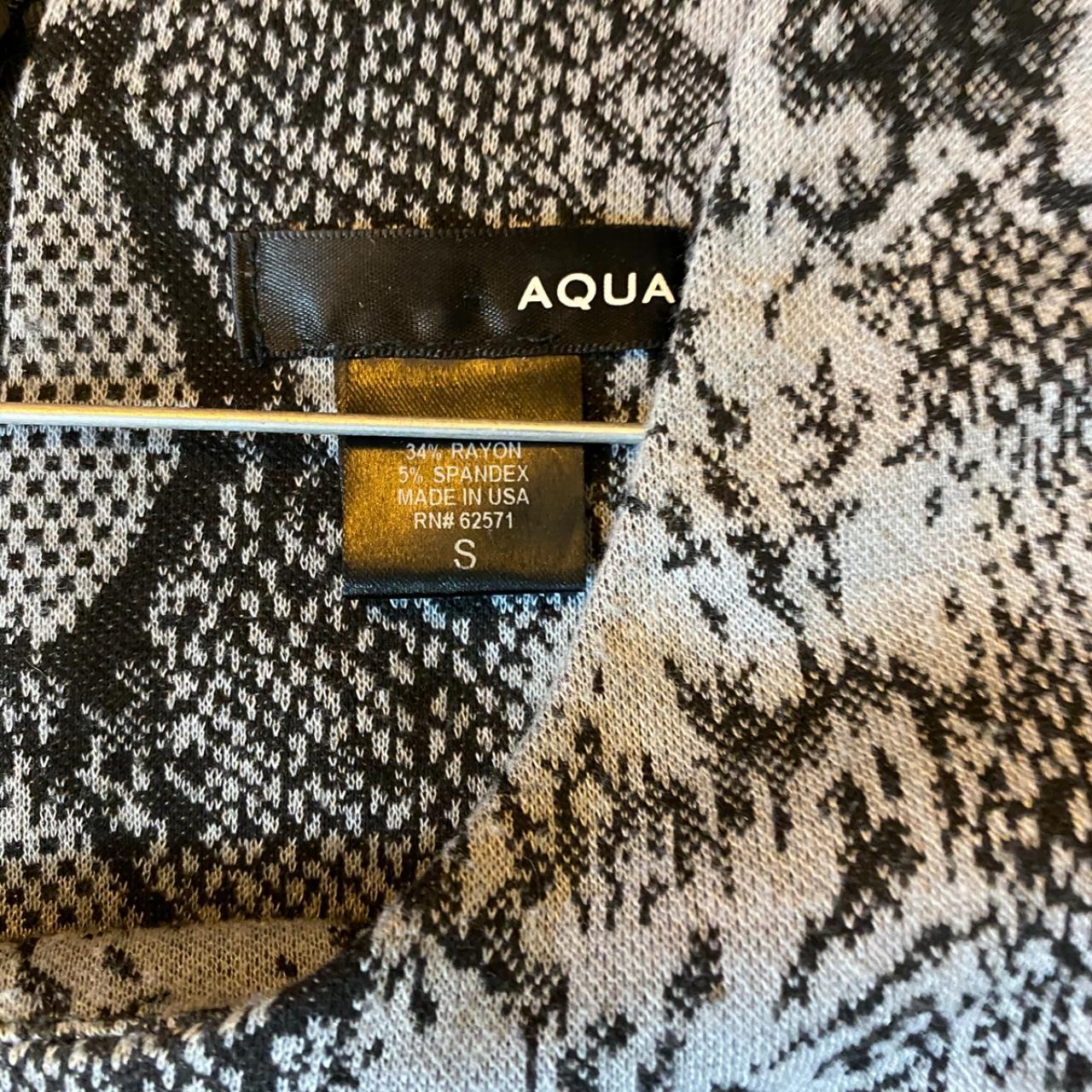 Hayden P's Aqua Snake Print Skater Dress. Size... - Depop