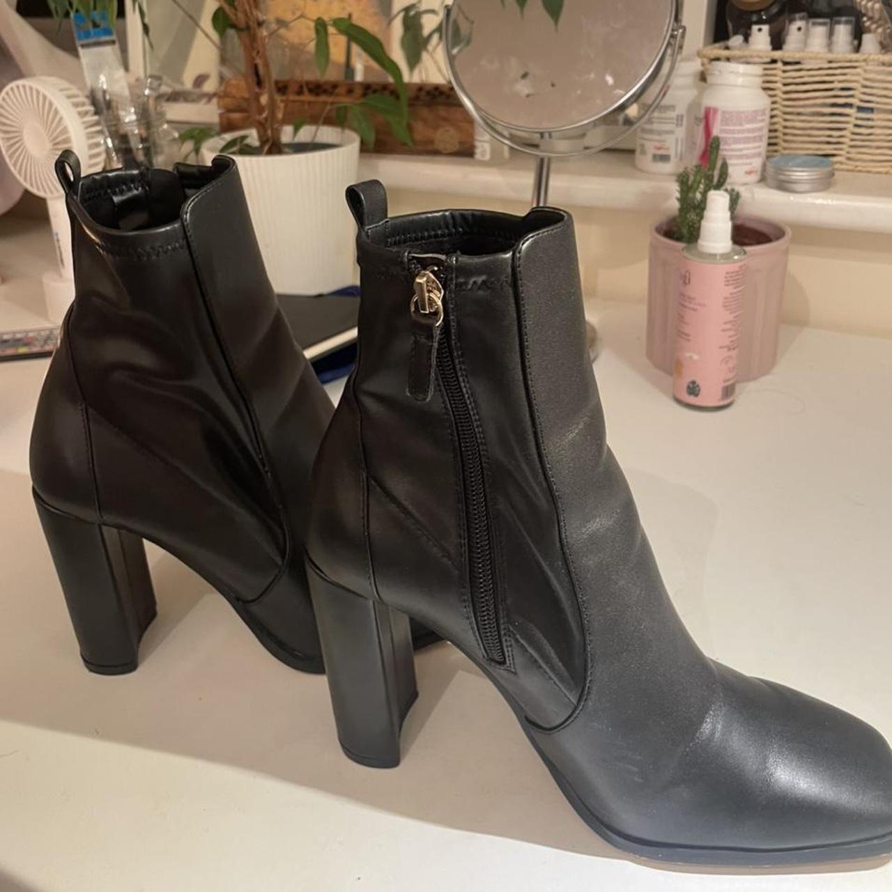 ALDO Women's Black Boots | Depop