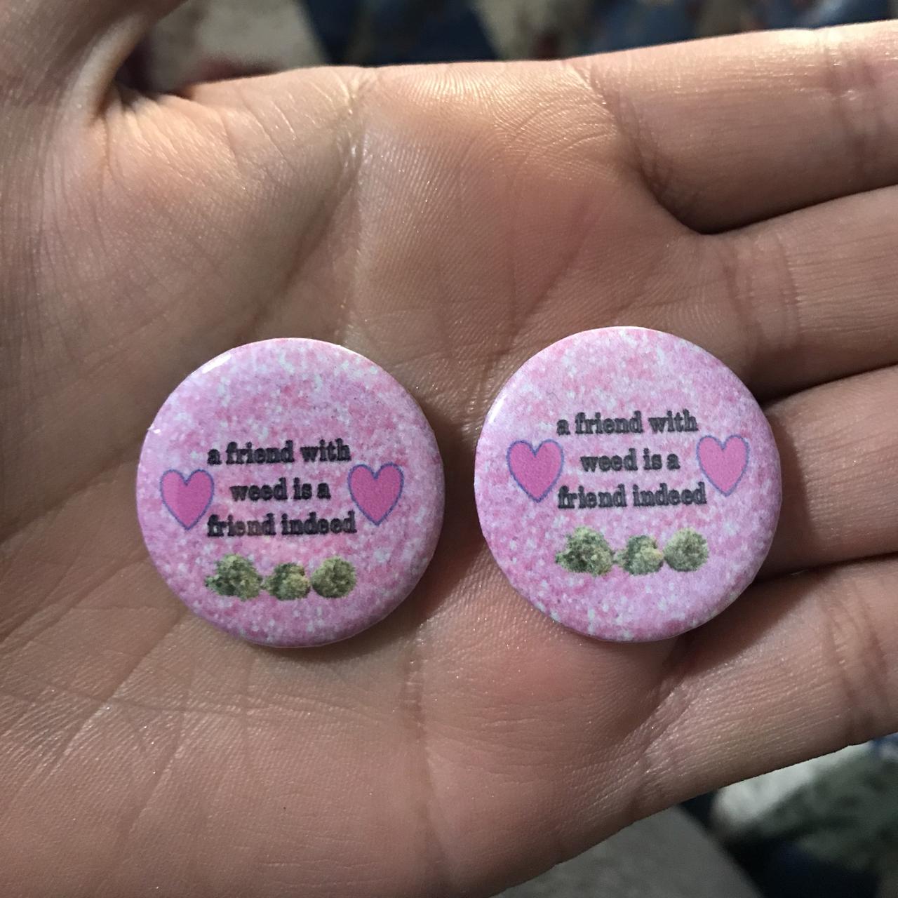 cute matching 1" inch pins for u and ur bff! #pins... - Depop