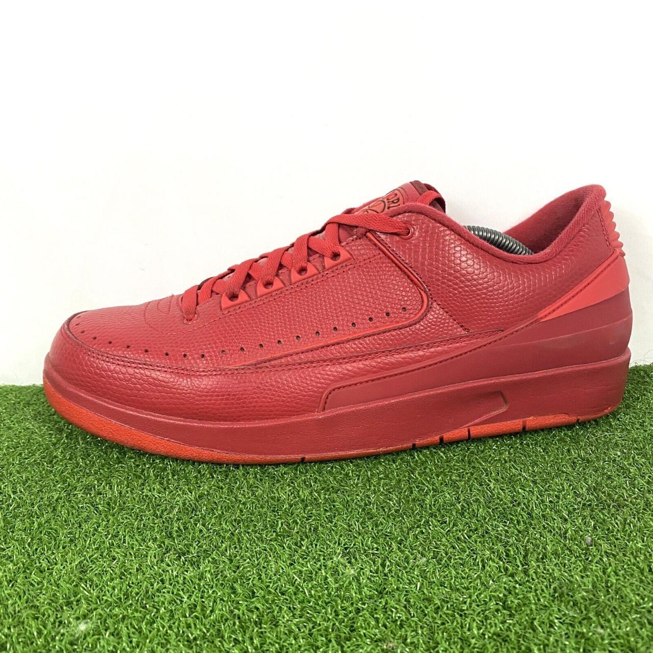 Nike Air Jordan 2 Retro Low Gym Red Athletic Shoes... - Depop